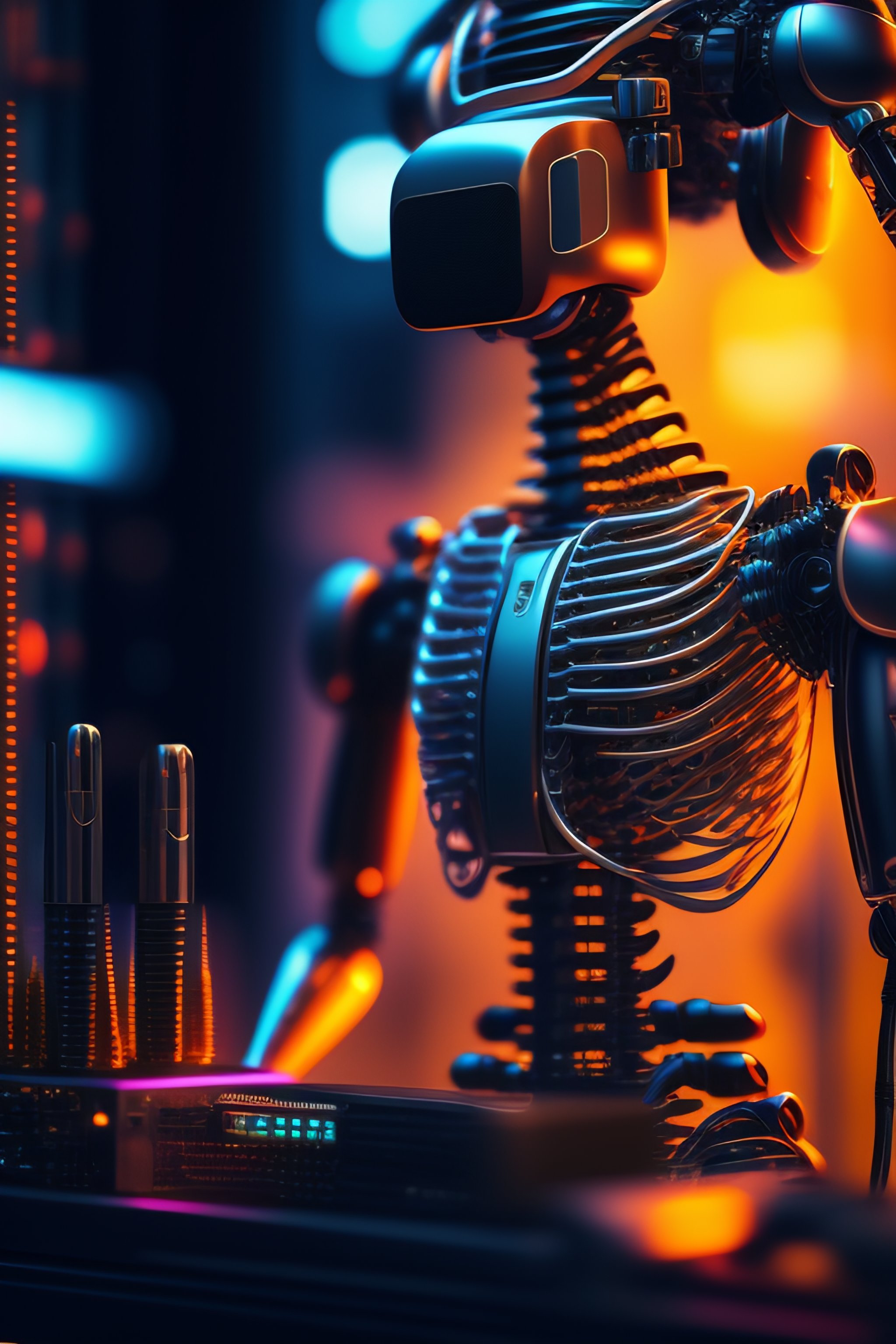 Lexica - Cybernetic tools, virtual reality, robots, skeleton ...