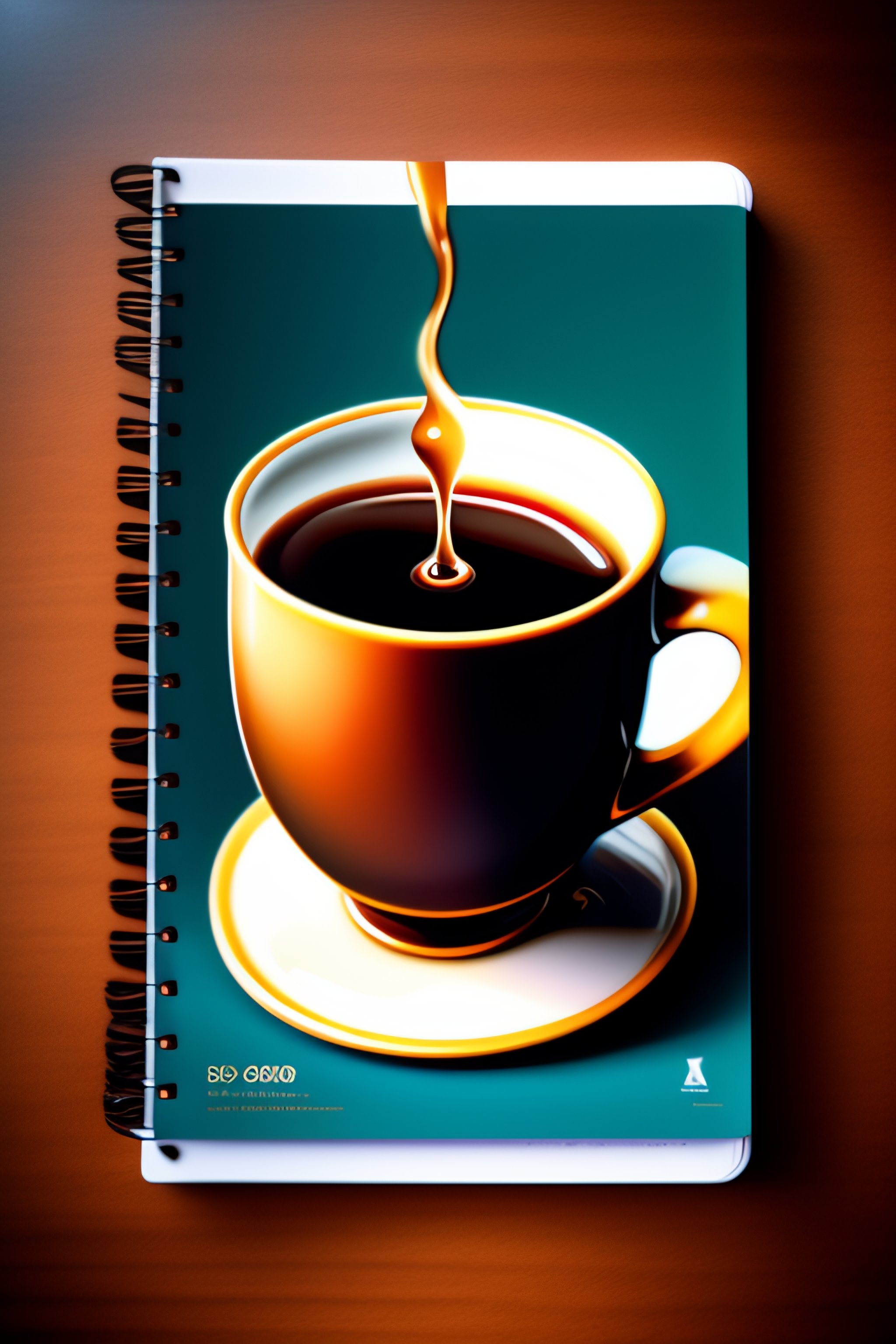 Lexica - Coffee notebook art