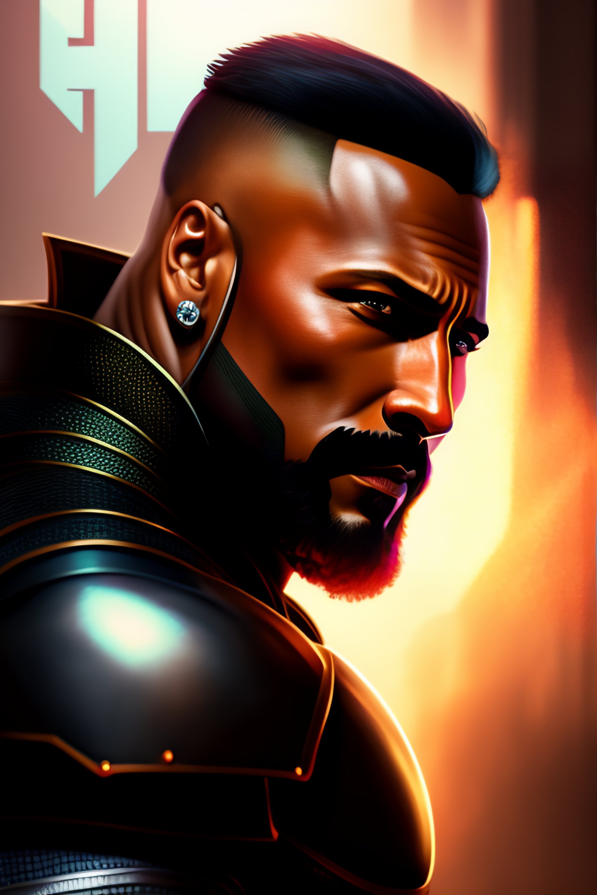 Lexica - Dwayne johnson, Full body potrait extremely muscular deadpool ...