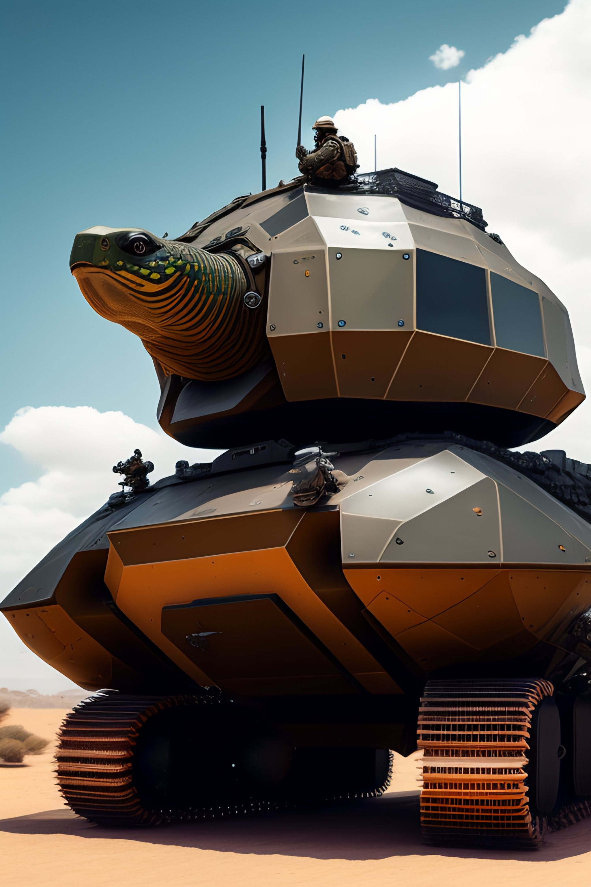 Lexica - Behemoth armored turtle mech