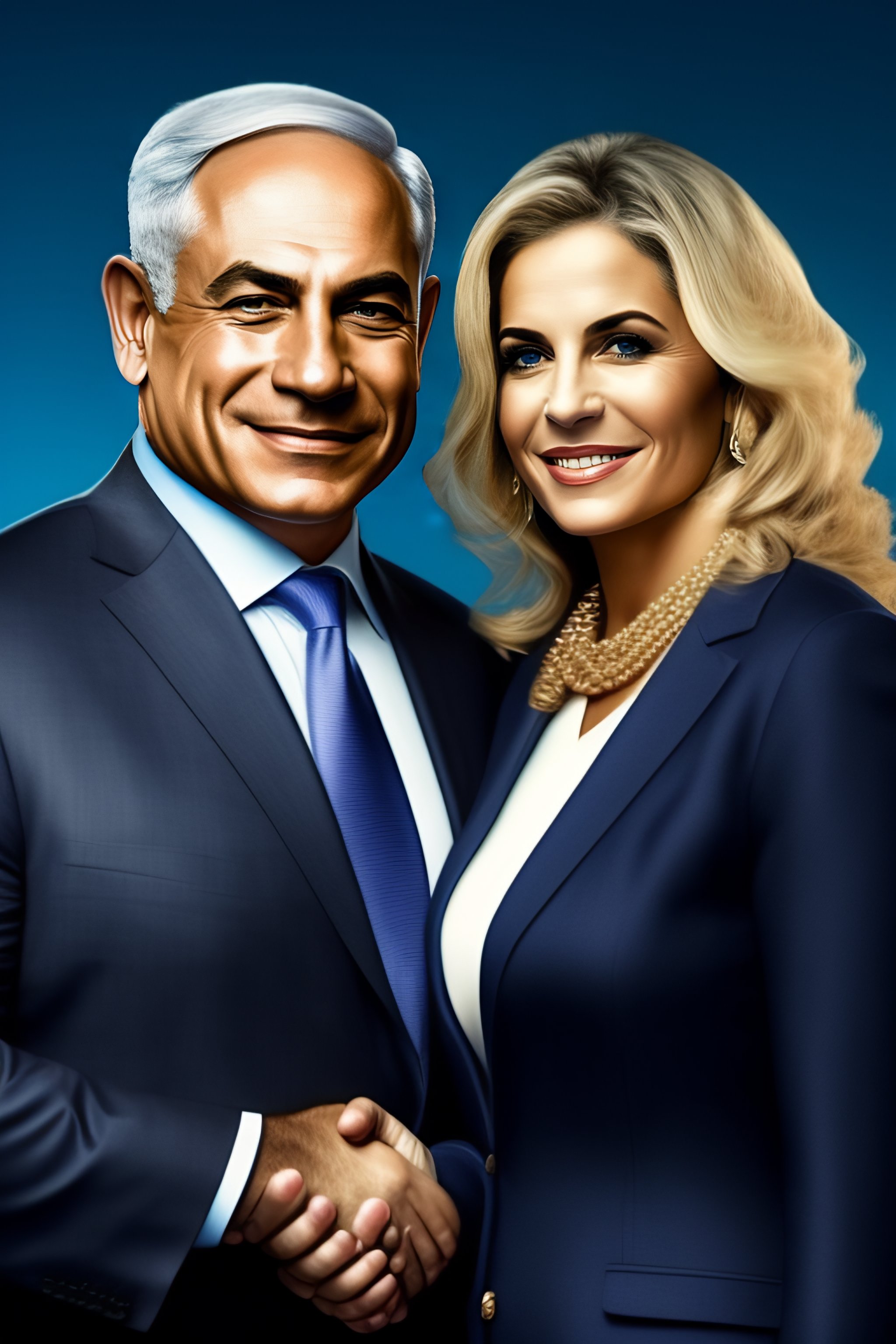 Lexica - Benjamin Netanyahu, + Yair Lapid + Sarah Netanyahu. all on one ...