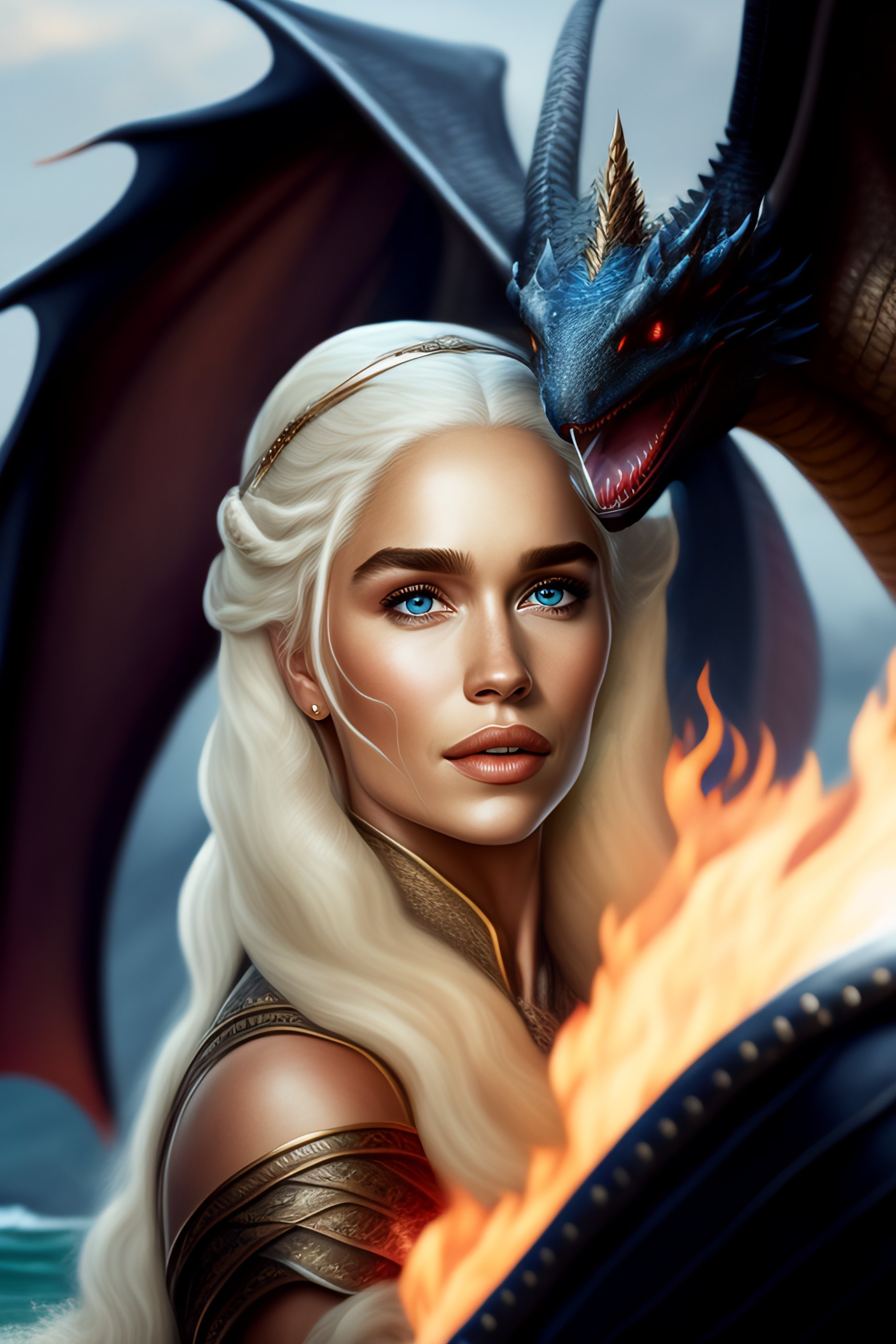 Daenerys Targaryen Art Wallpaper