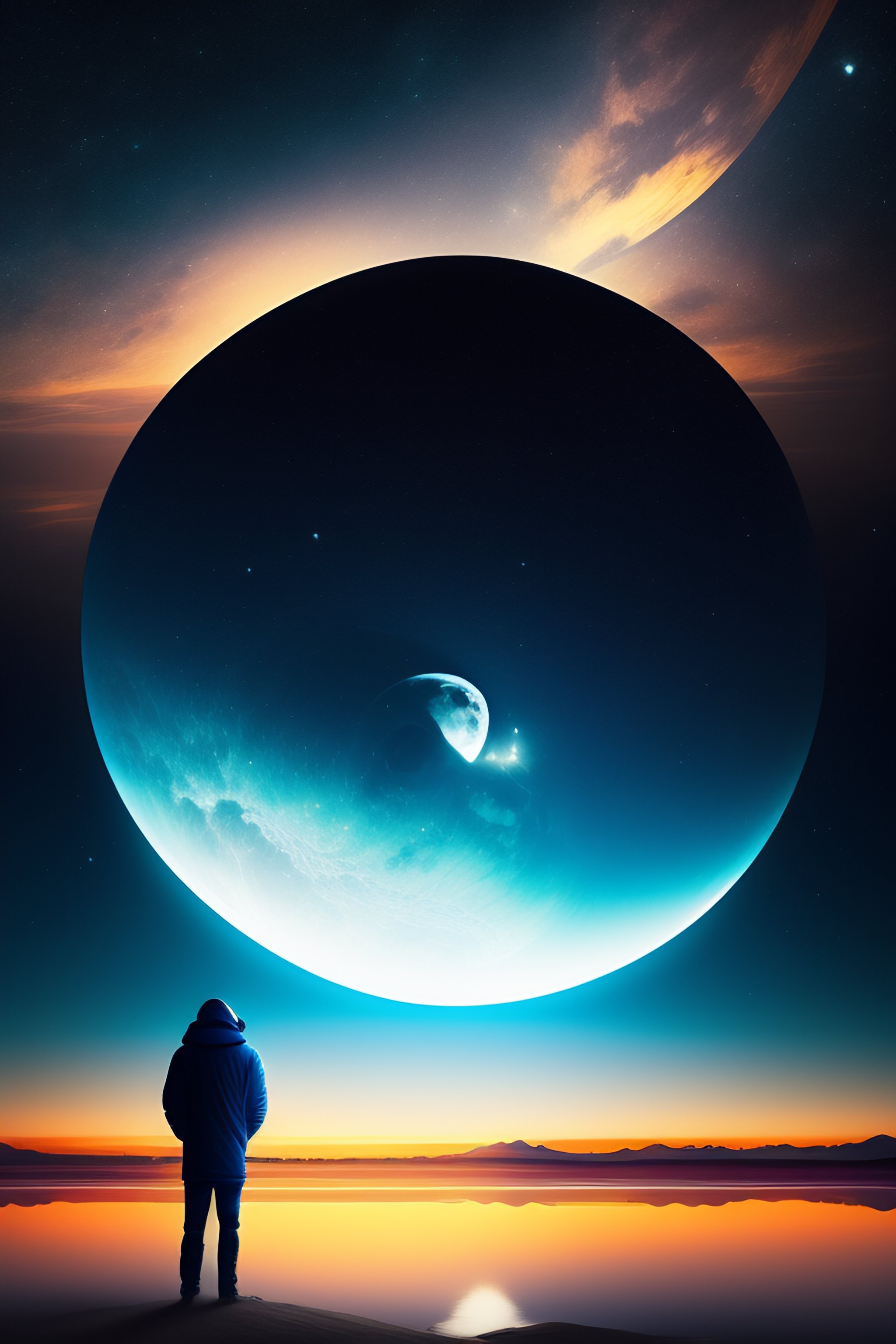 Lexica - People look to the moon and thinking