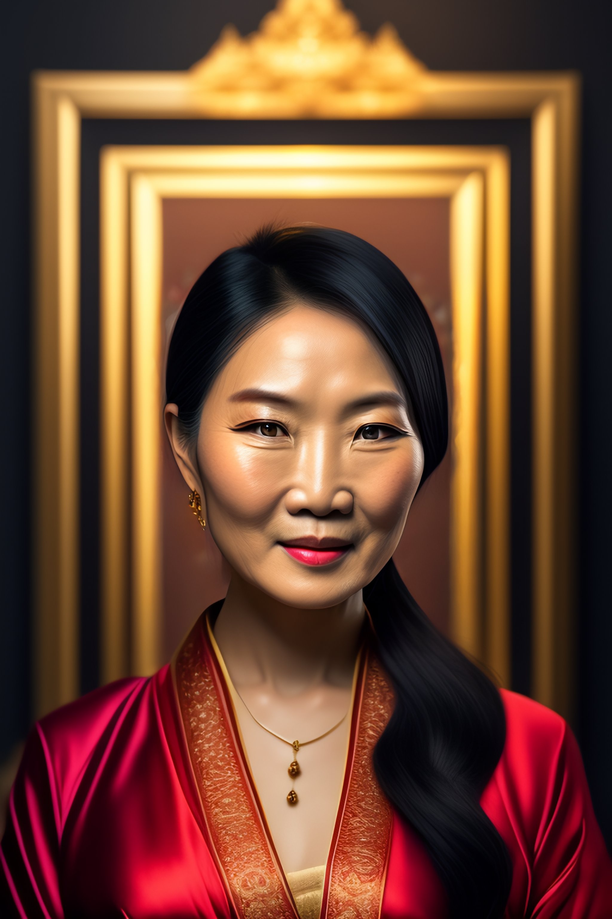 Lexica - Portrait of a wonderful asia woman 8 k masterpiece.