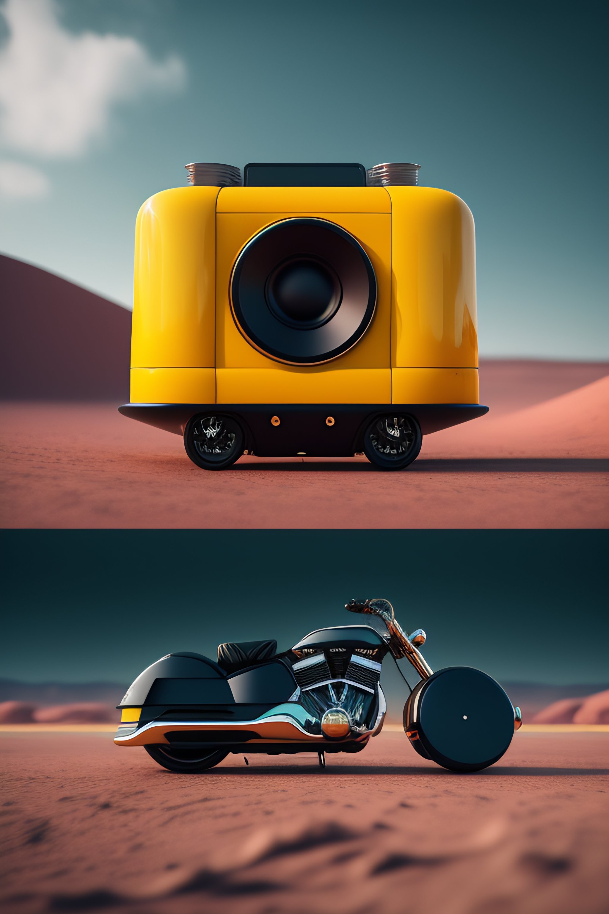 Lexica - Designed by teenage engineering+simon stalenhag,8k resoultion ...