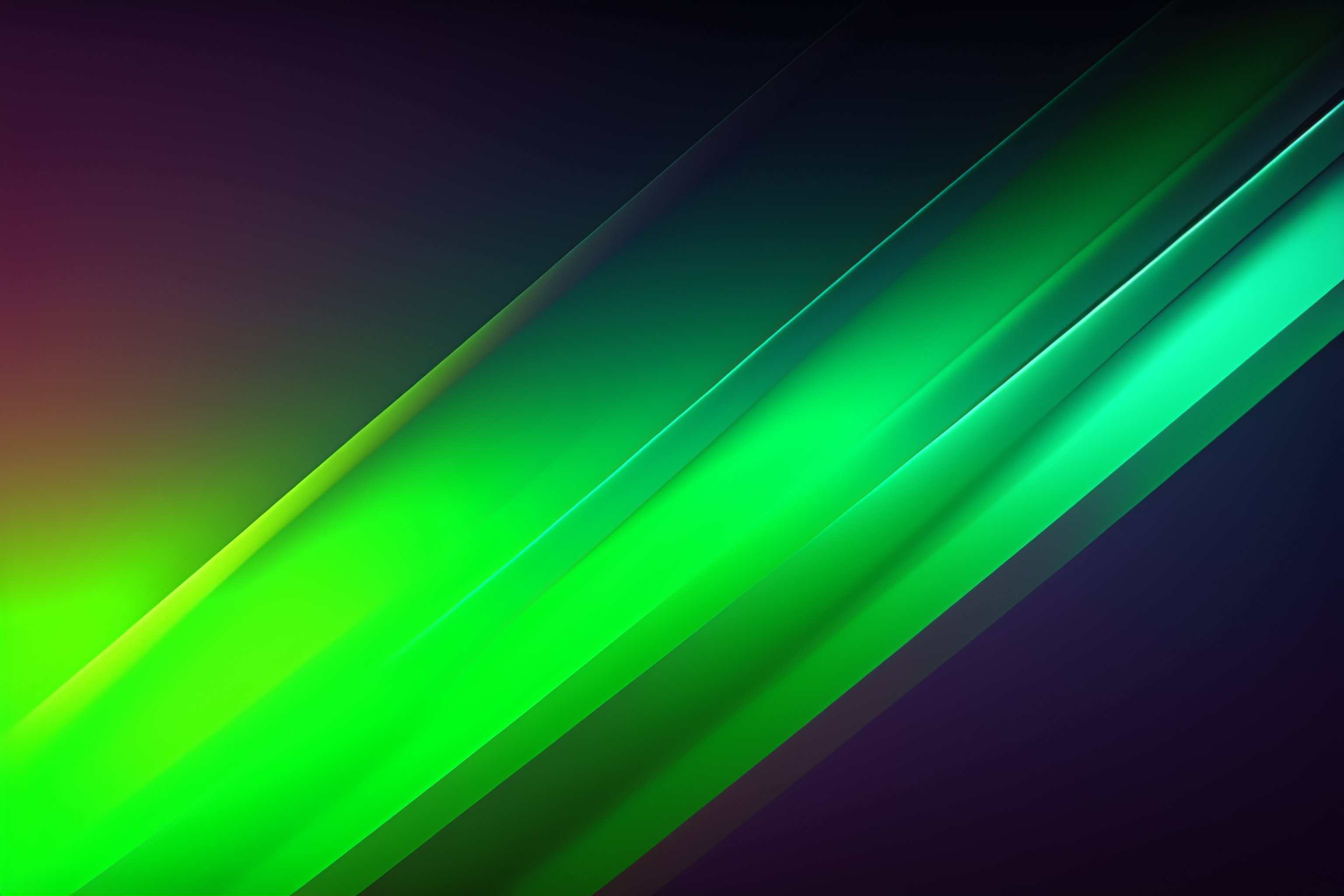 Lexica - Futuristic green gradient colors background 4k