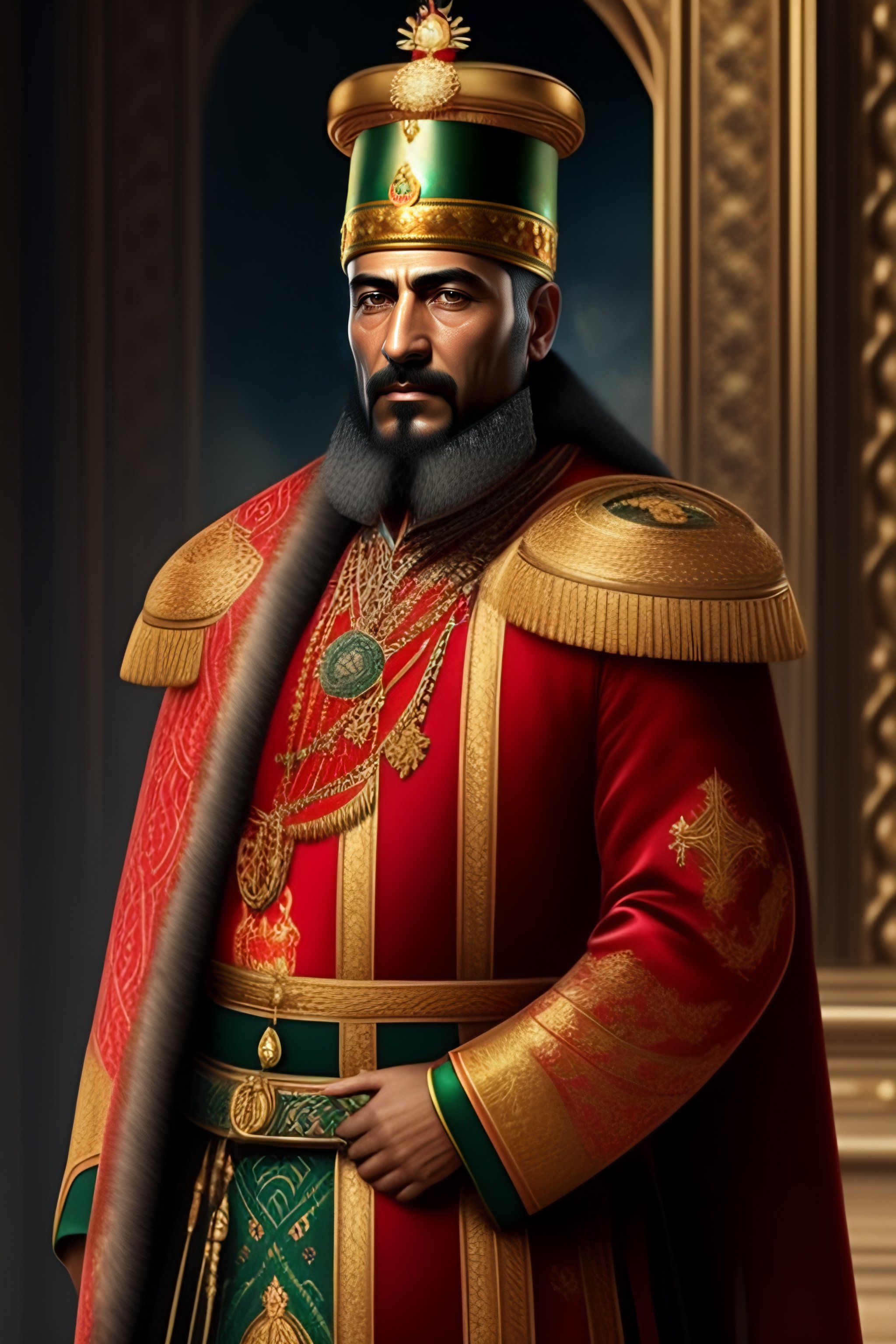 Lexica - An ottoman sultan, realistic
