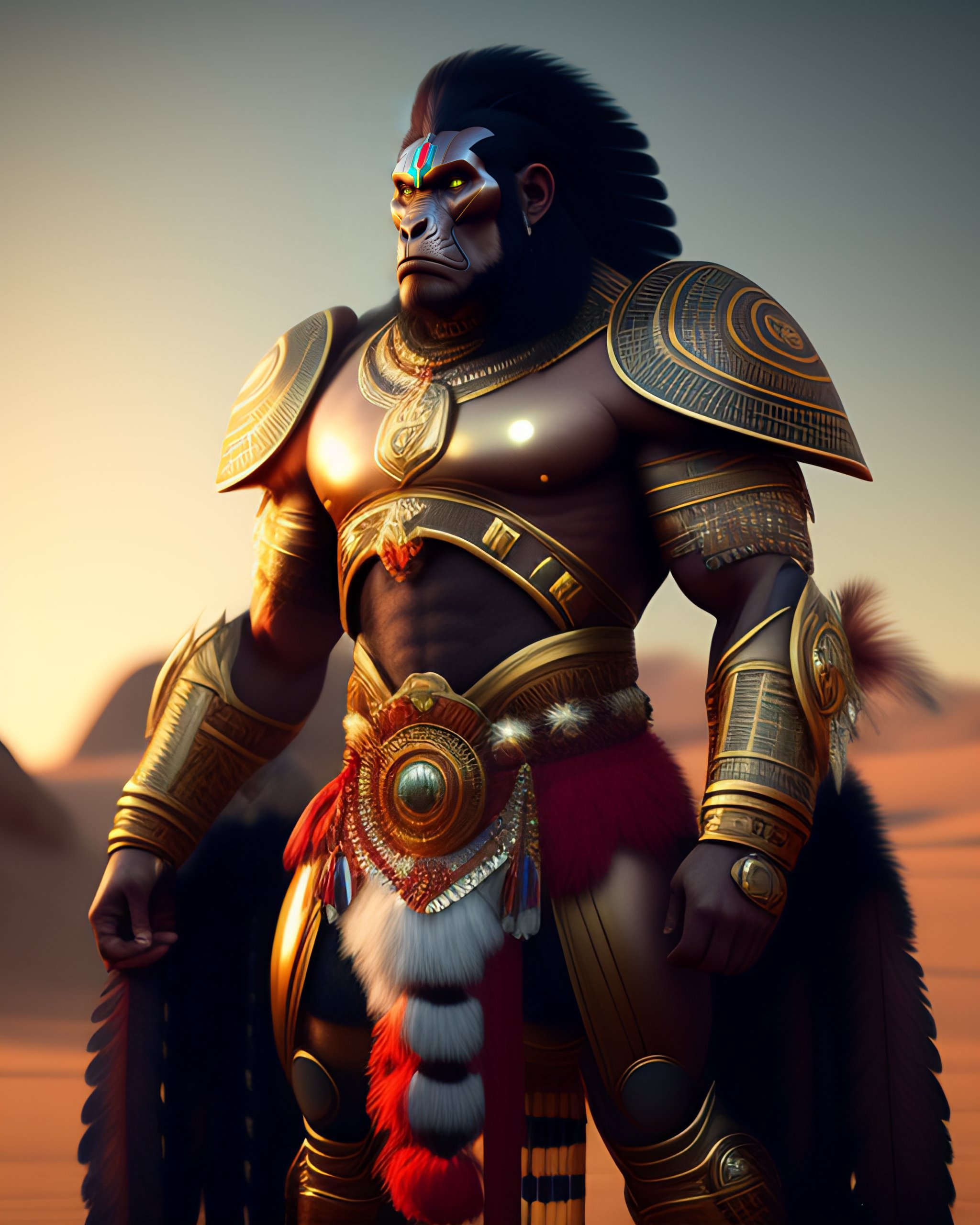 Lexica - APE, FULL BODY, CINEMATIC LIGHTING, INTRICATE, PHOTOREALISTIC ...