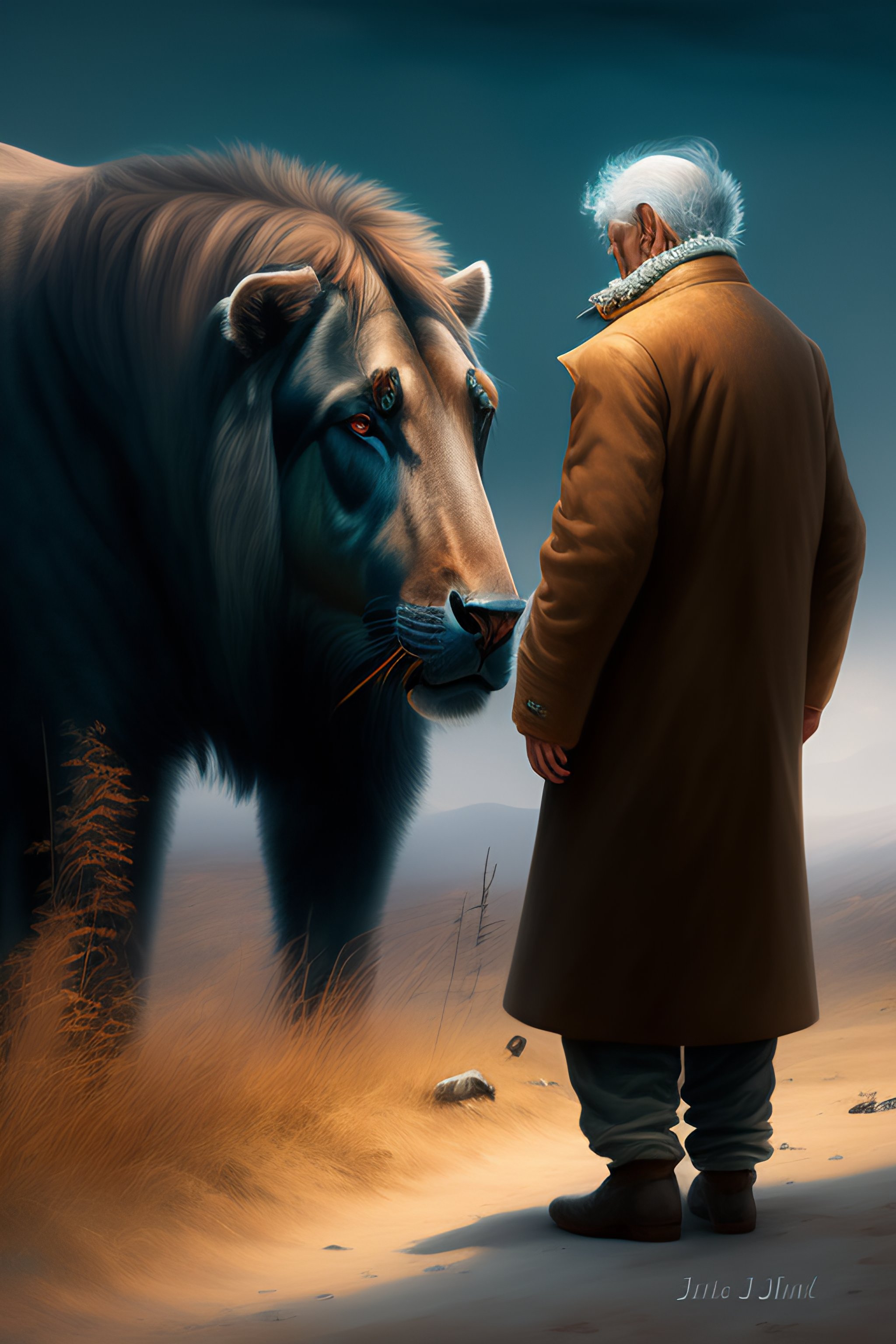 Lexica - Broken old man; by Stjepan Šejić