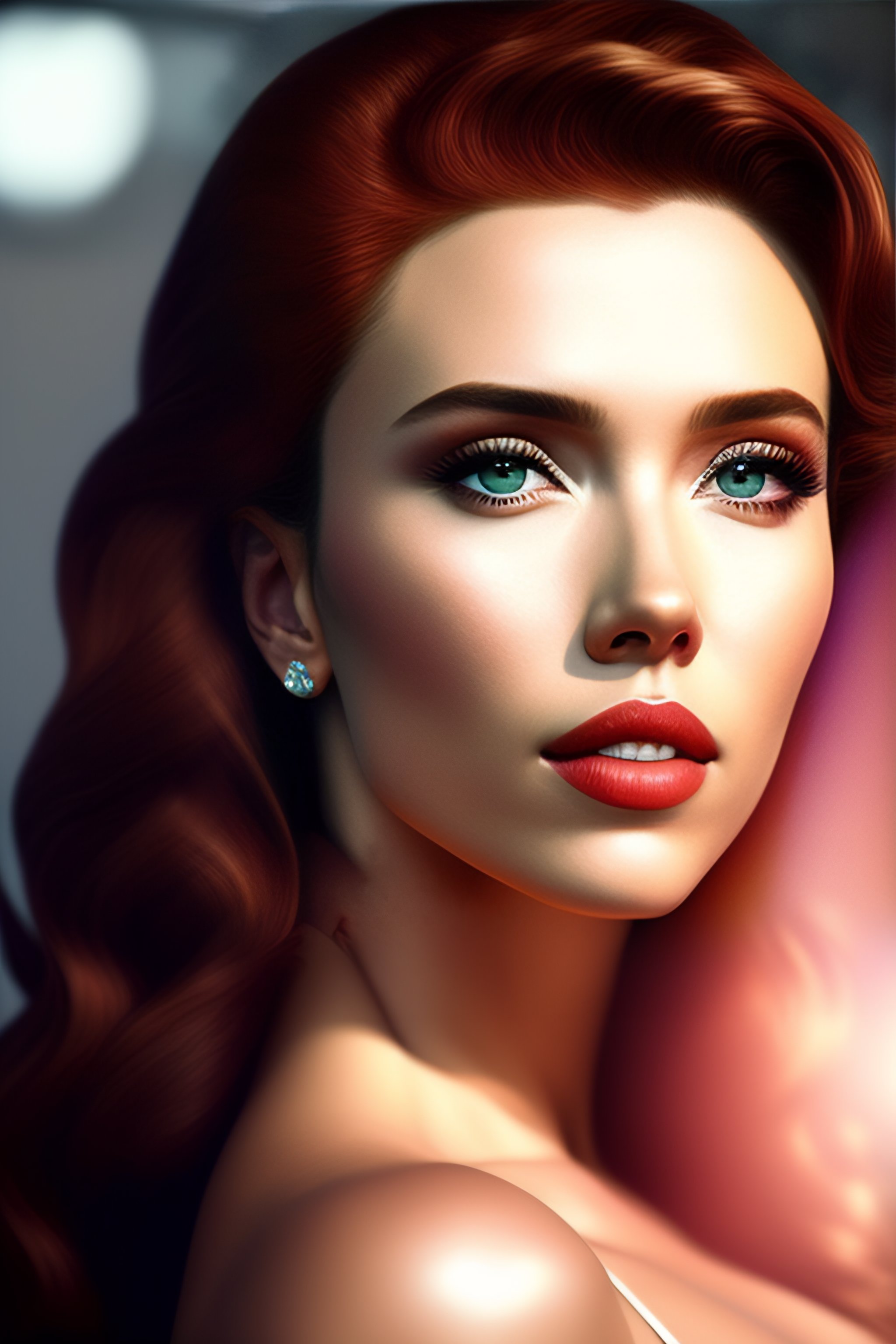 Lexica Scarlett Johansson Waifu
