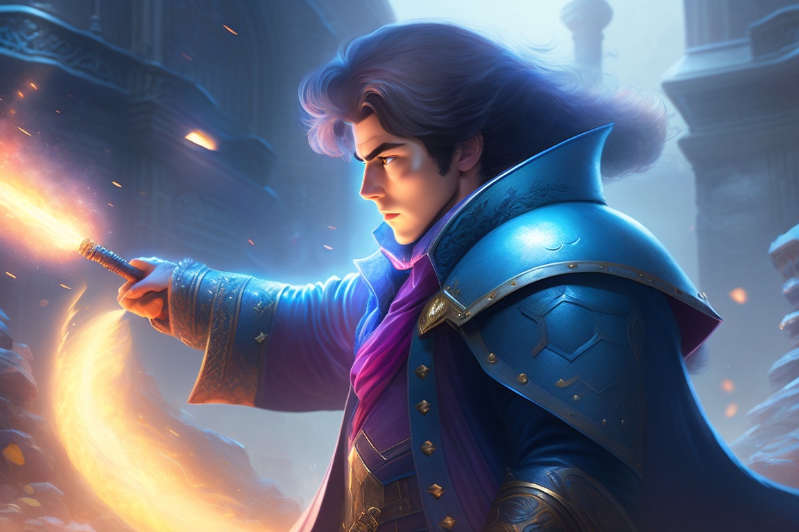 Lexica - Harry facing off against formidable foes, engaging in epic duels amidst swirling spells ...