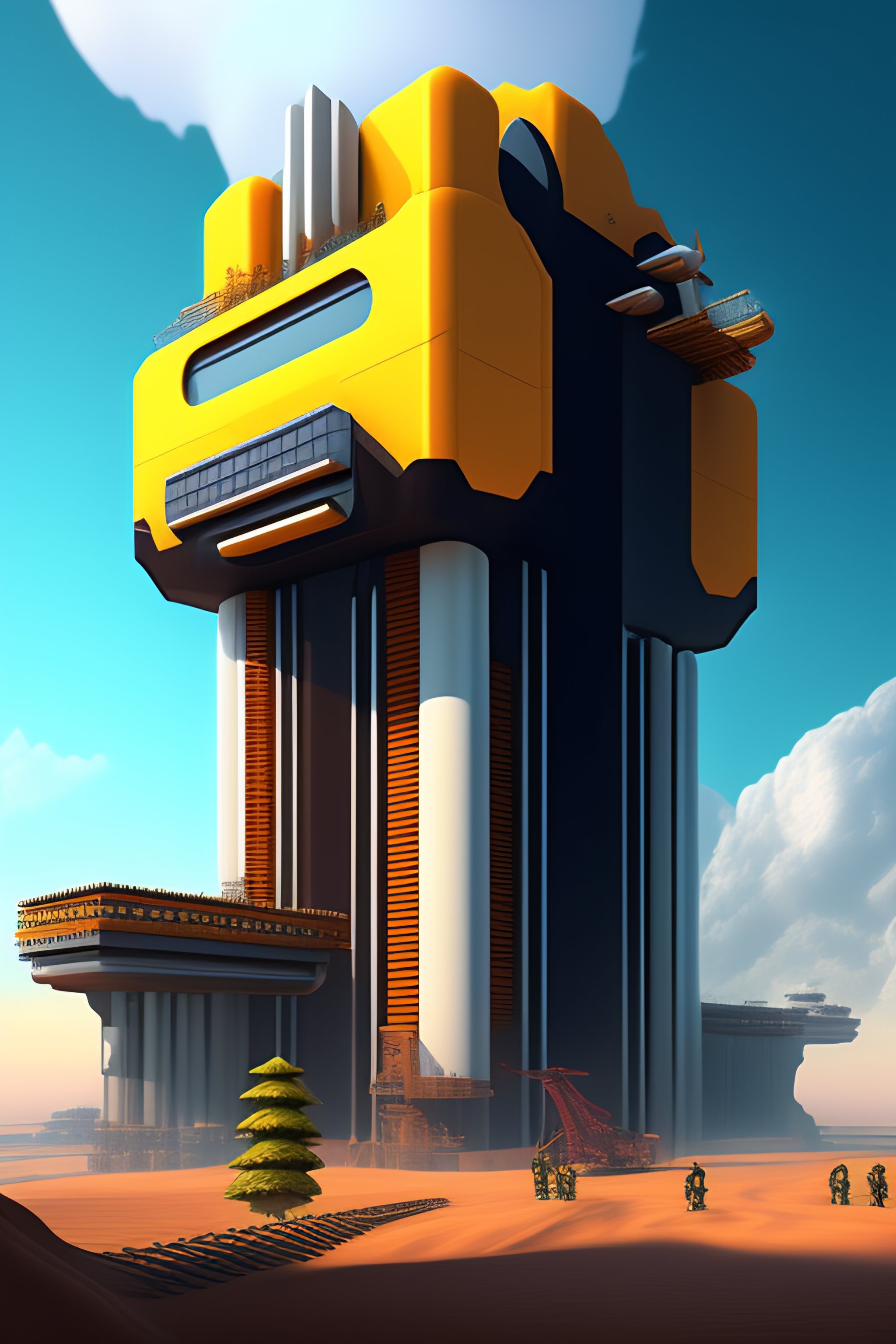 Lexica - Engineer builing world