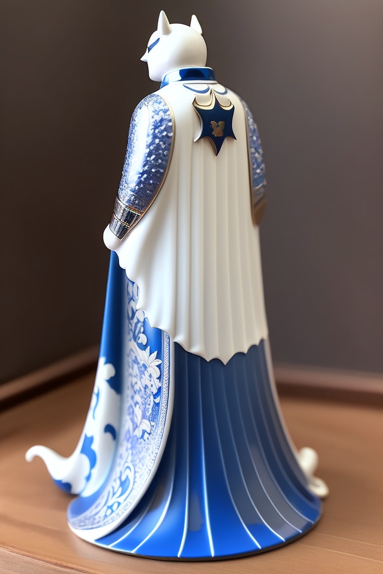 Lexica - Chinese ornamental porcelain batman figurine, fine design ...