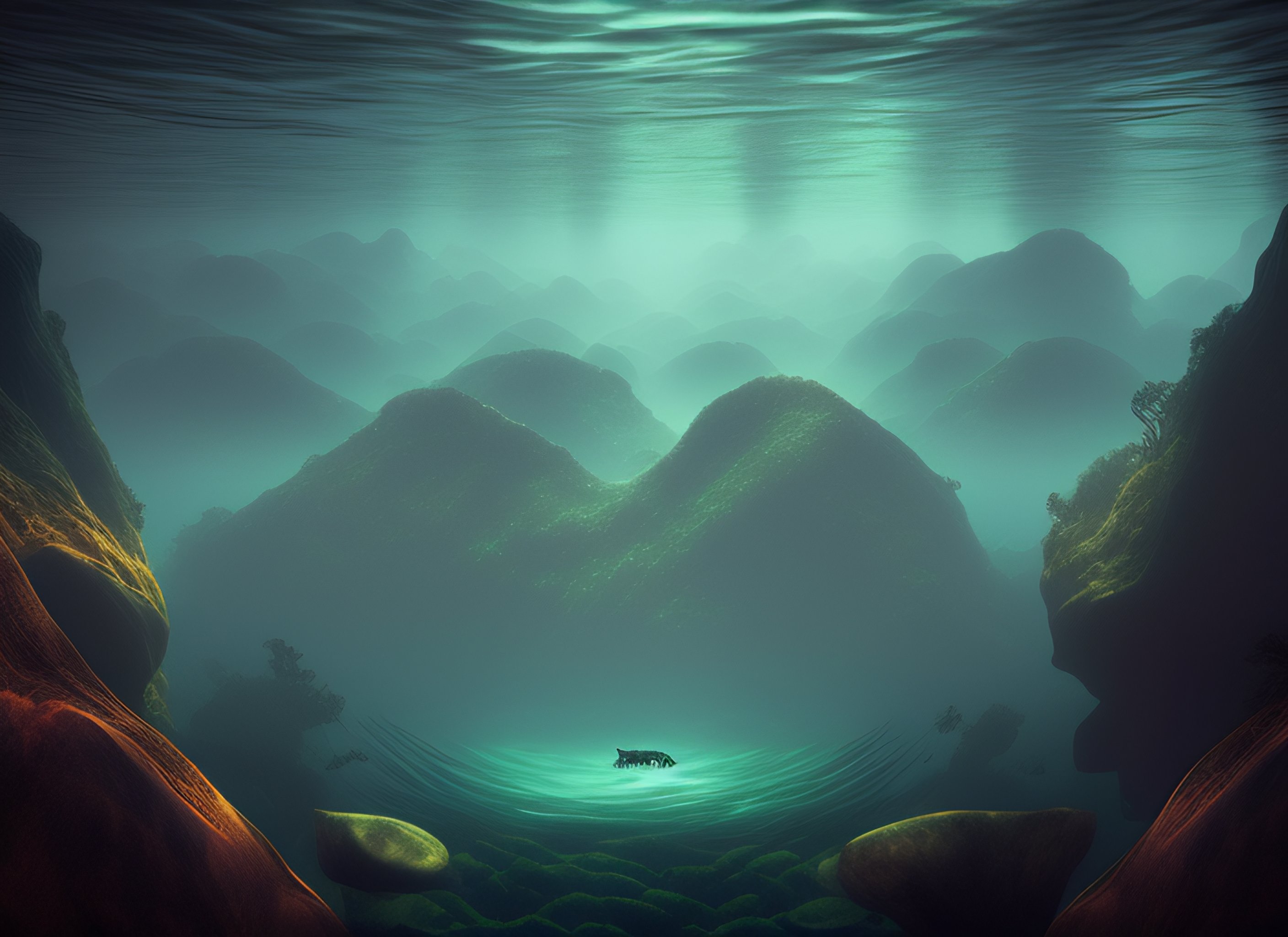 Lexica - Underwater abyss, rectangle,'silent hill ', deeps, monster ...