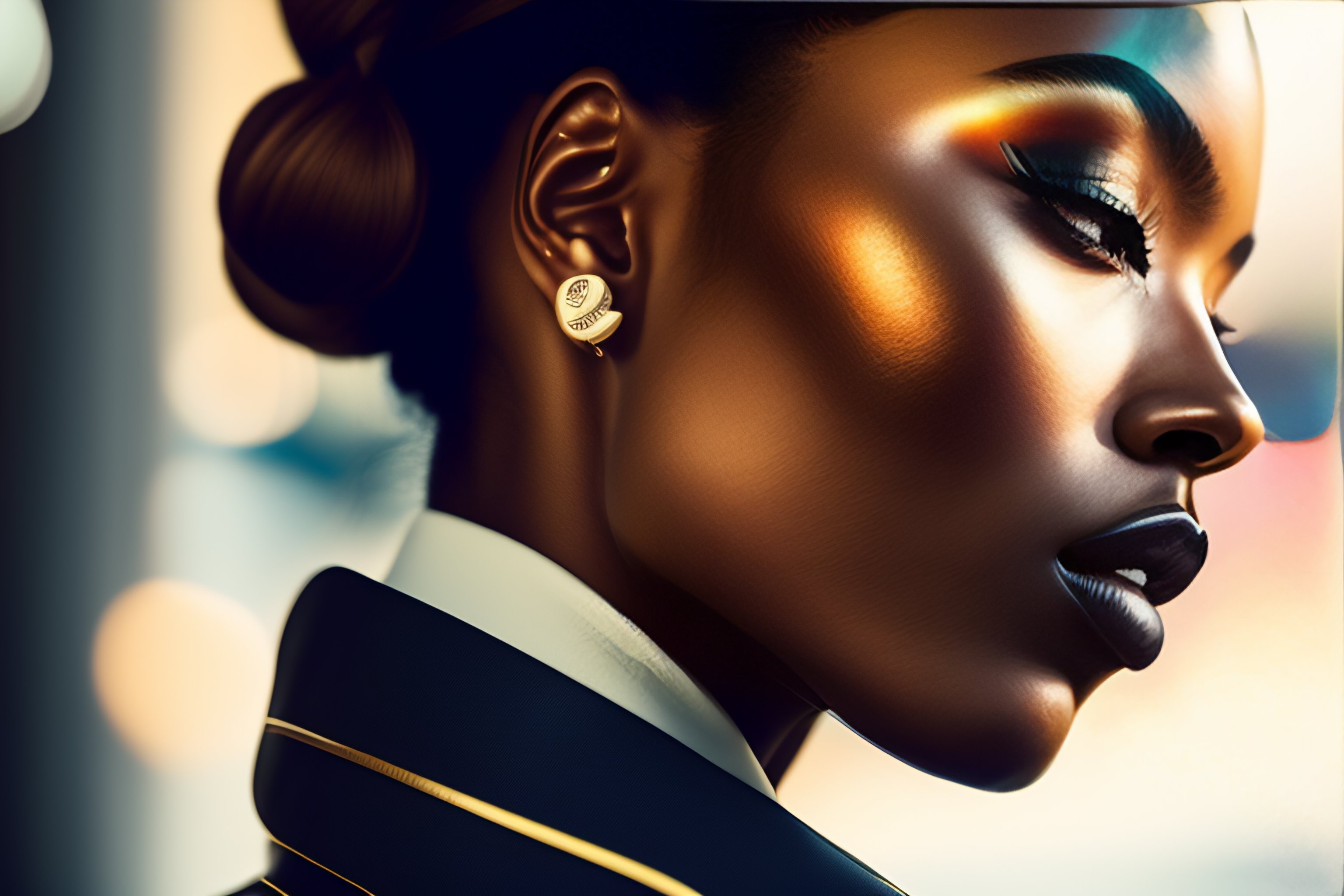 Lexica - Airpods pro, young lady wearing airpods, vogue magazine ...