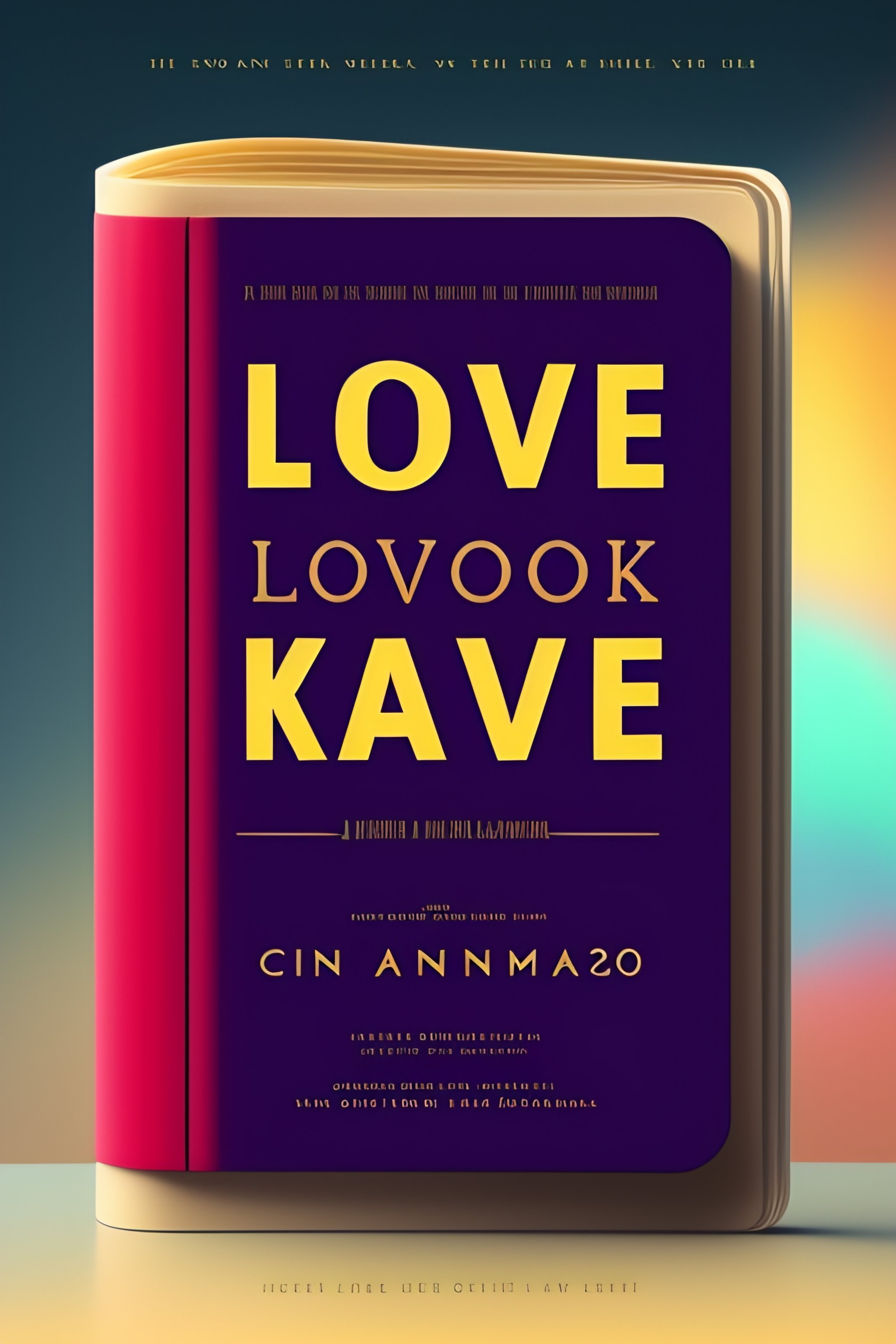 Lexica - Book cover for love book