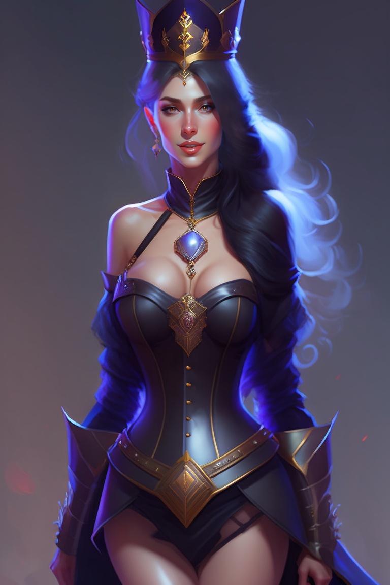 Lexica - Full body gothic queen wearing corset by stanley artgerm lau, greg rutkowski, concept ...