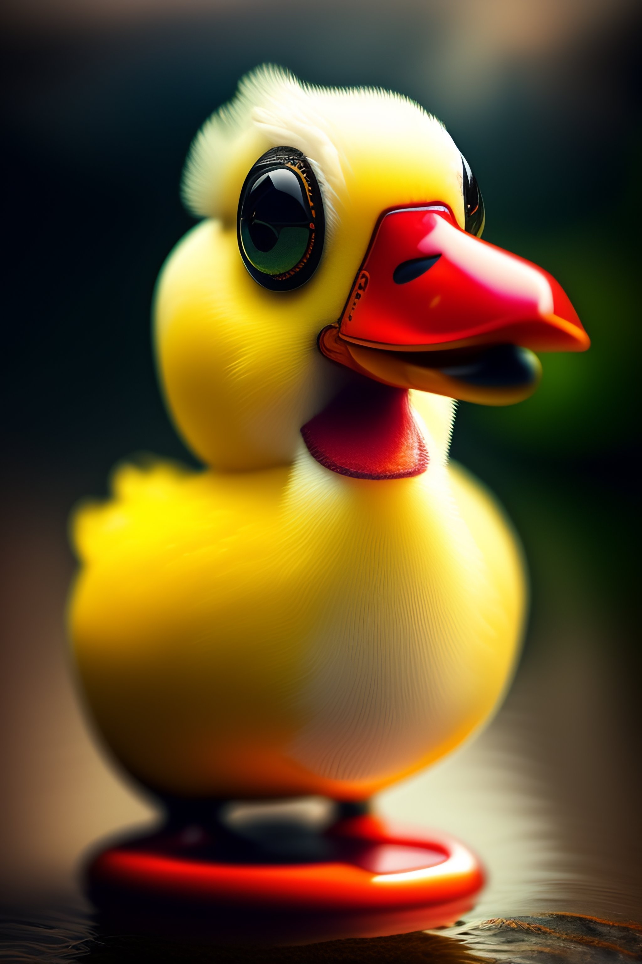 Lexica - Scary clown duck