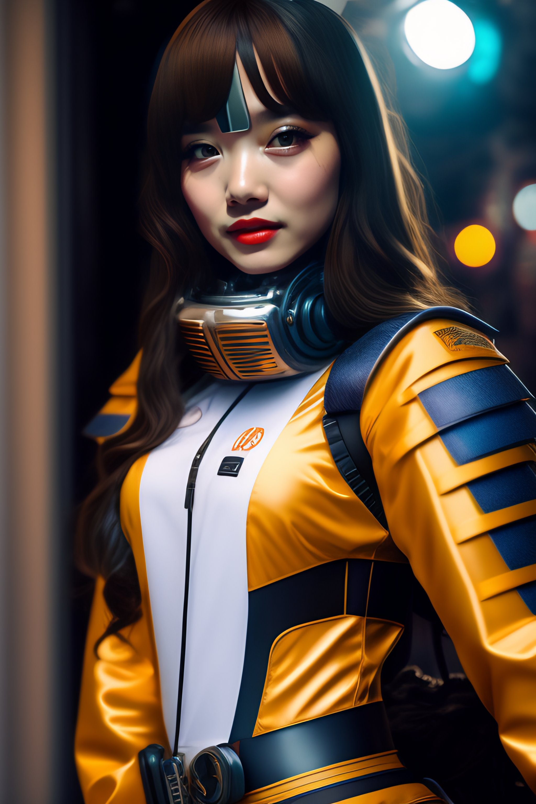 Lexica - Photoreal, cosplay, Cosplayer, cyber punk, Kanna Hashimoto ...