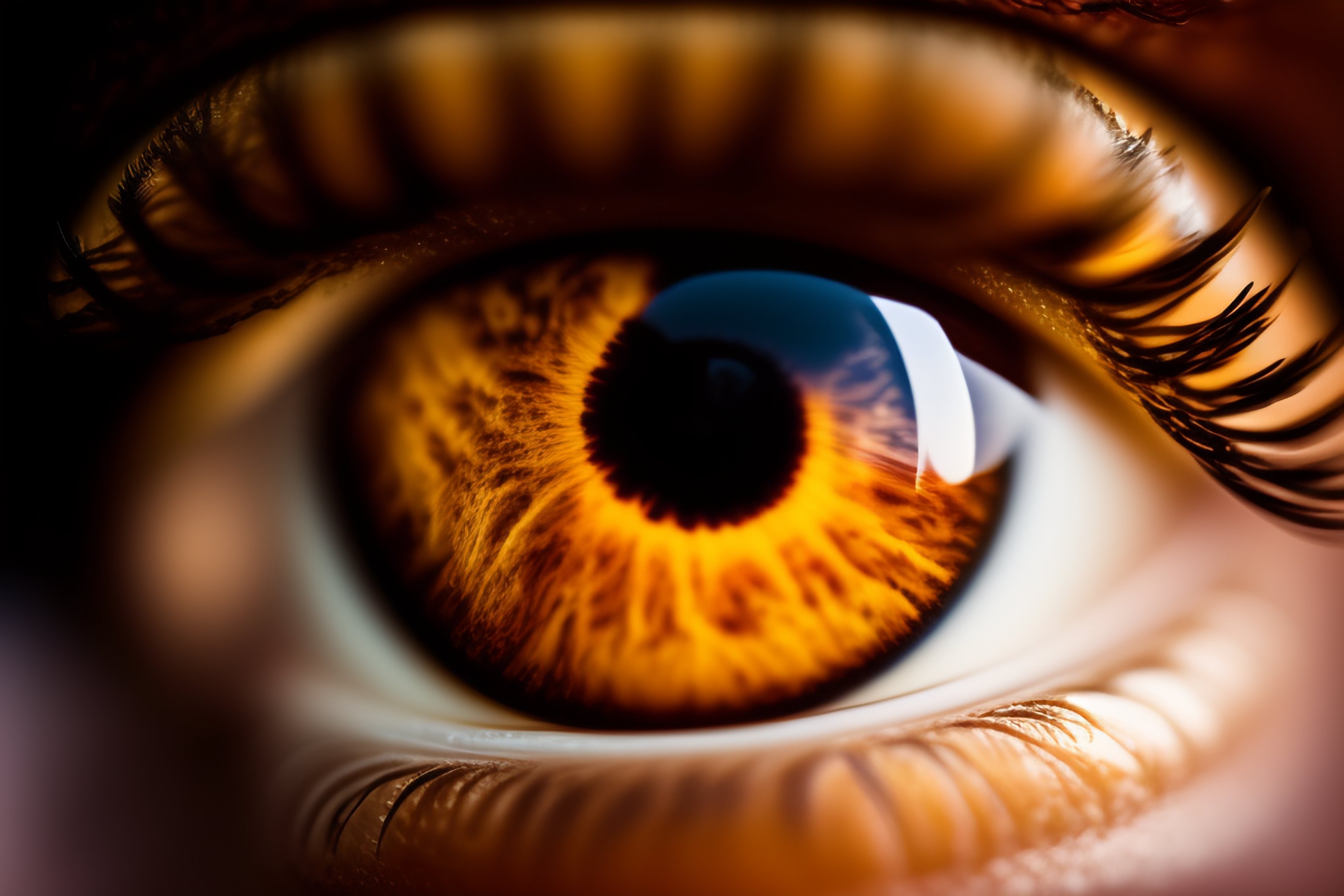 Lexica - Natural very close super close up of eye from the side, tiny ...