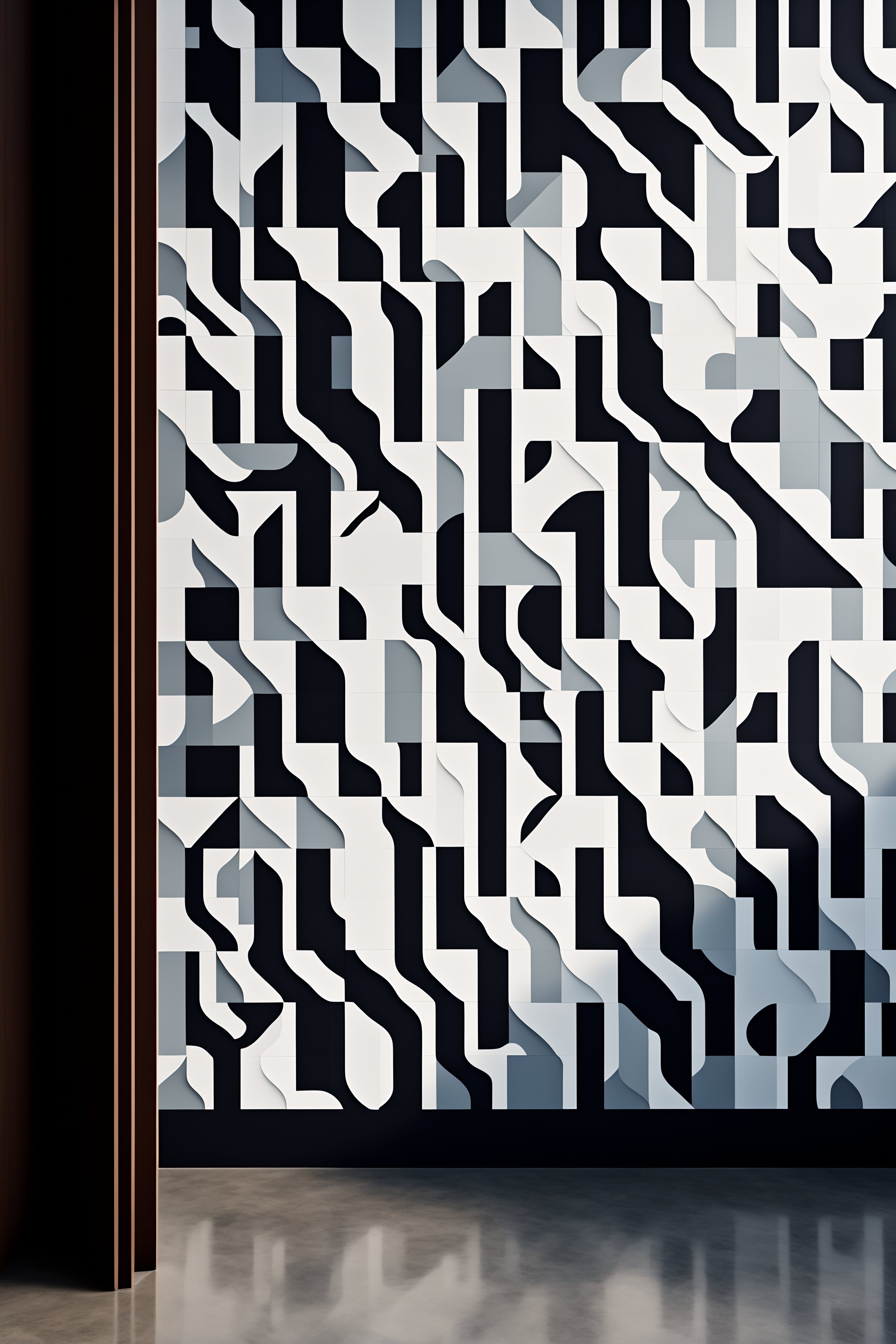 Lexica - Pattern tile wall