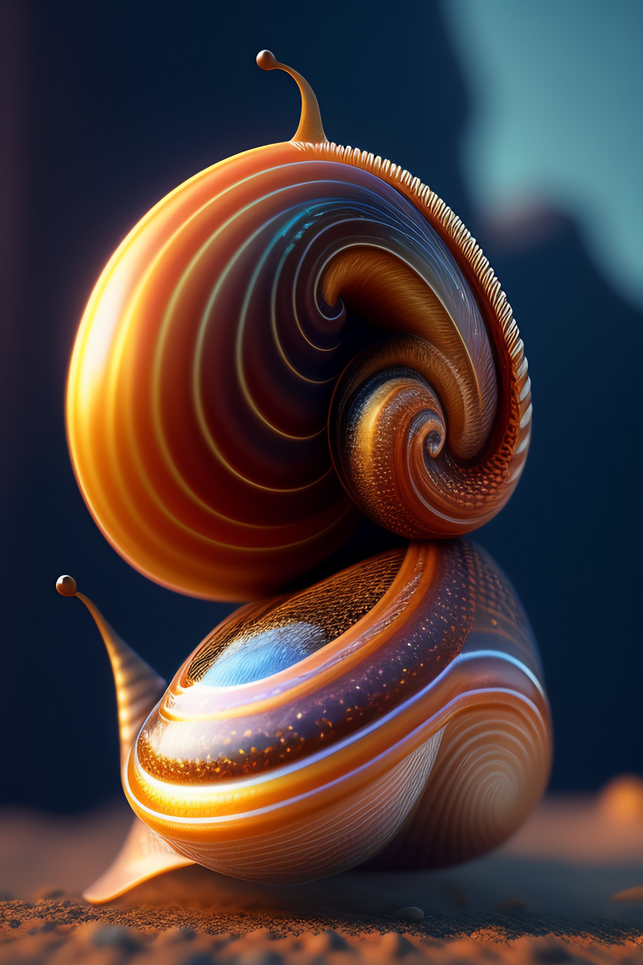 Lexica - Huge Snail Monster art by Mike Winkelmann, power auras, sigils ...