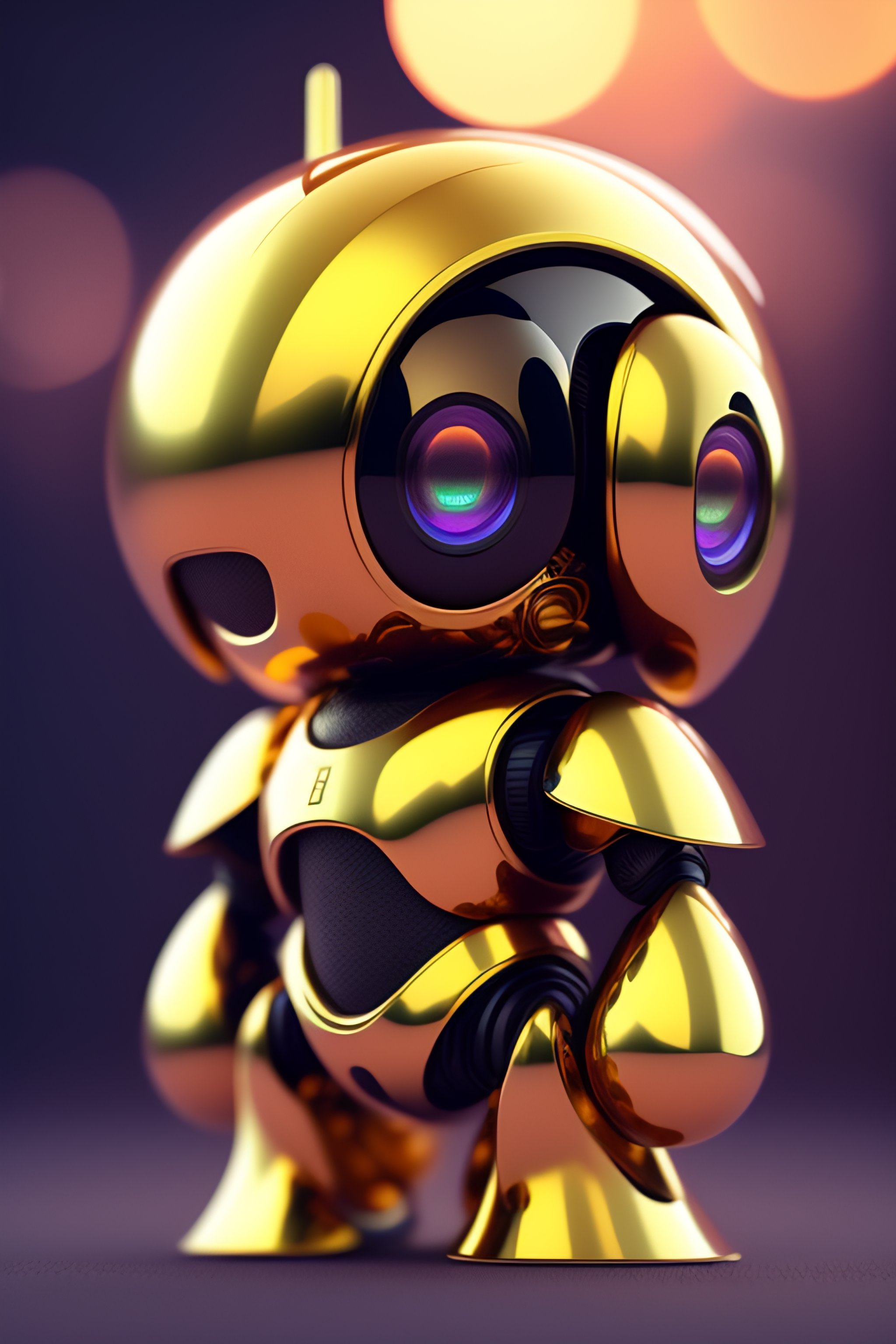 Lexica - Product photo of a futuristic cute small robot, by artgerm and ...