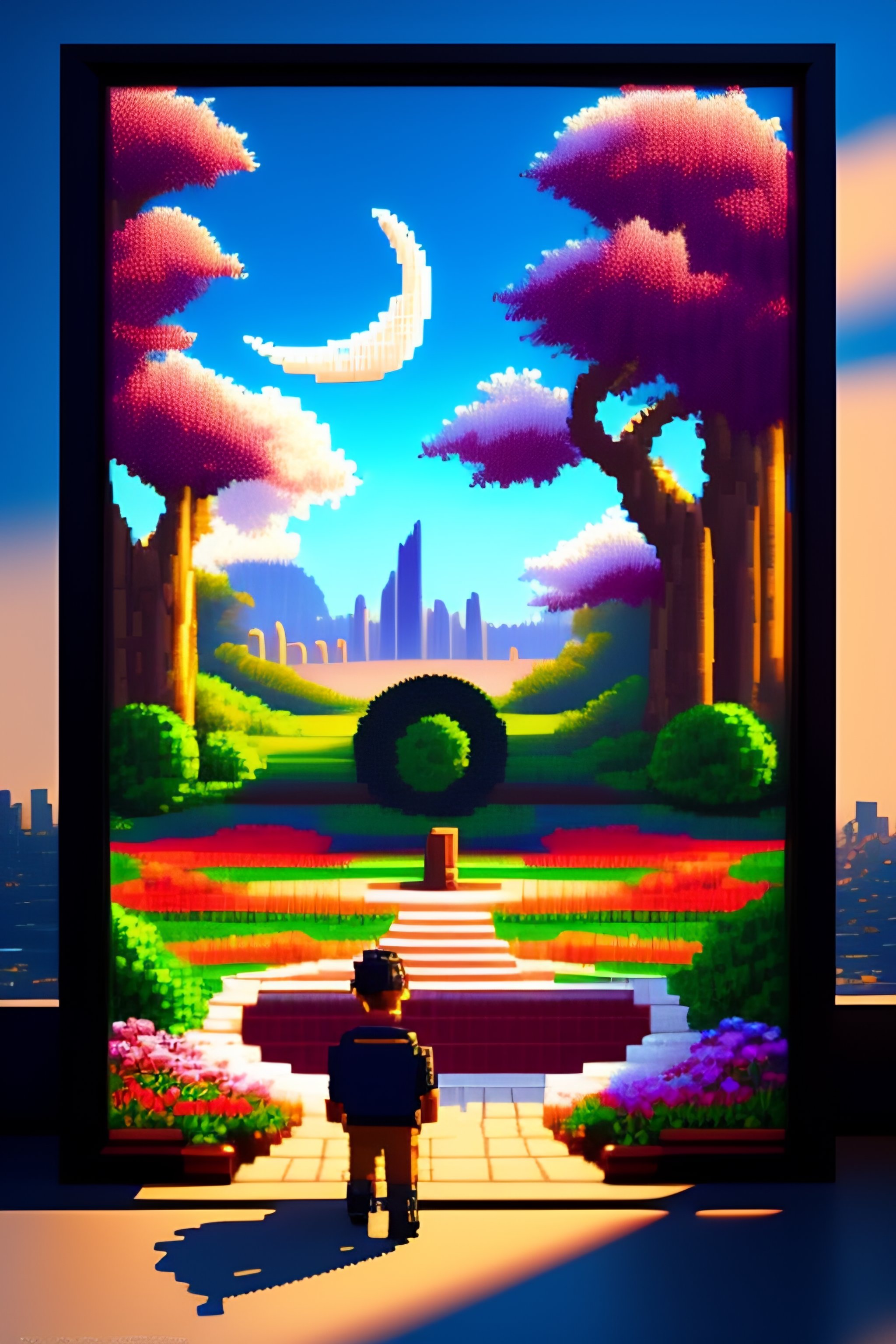 Lexica - Pixel art san francisco. 3d pixel art 4k wallpaper. incredible ...