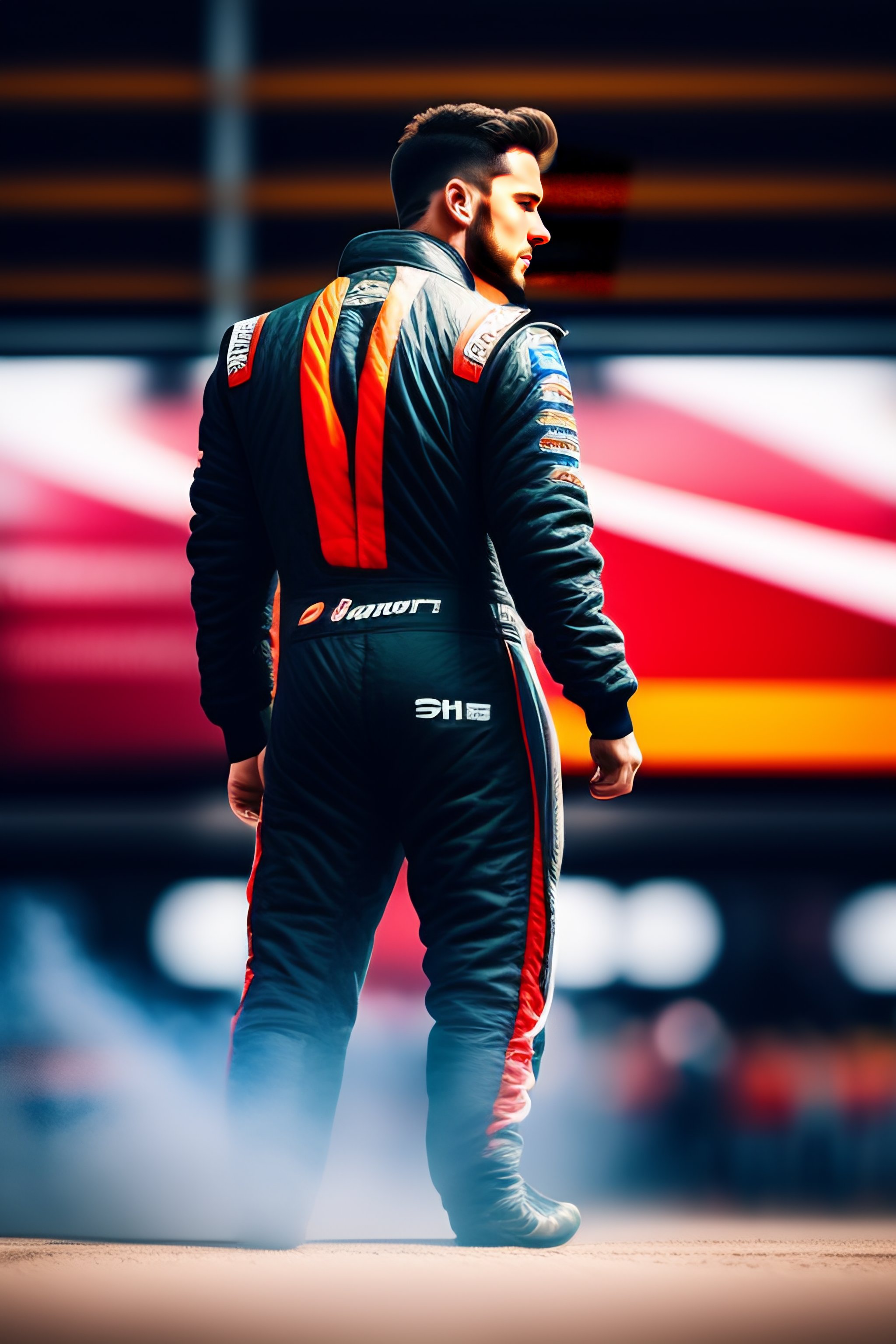 Lexica - Ultra hd realistic full body profile of a race car driver at ...