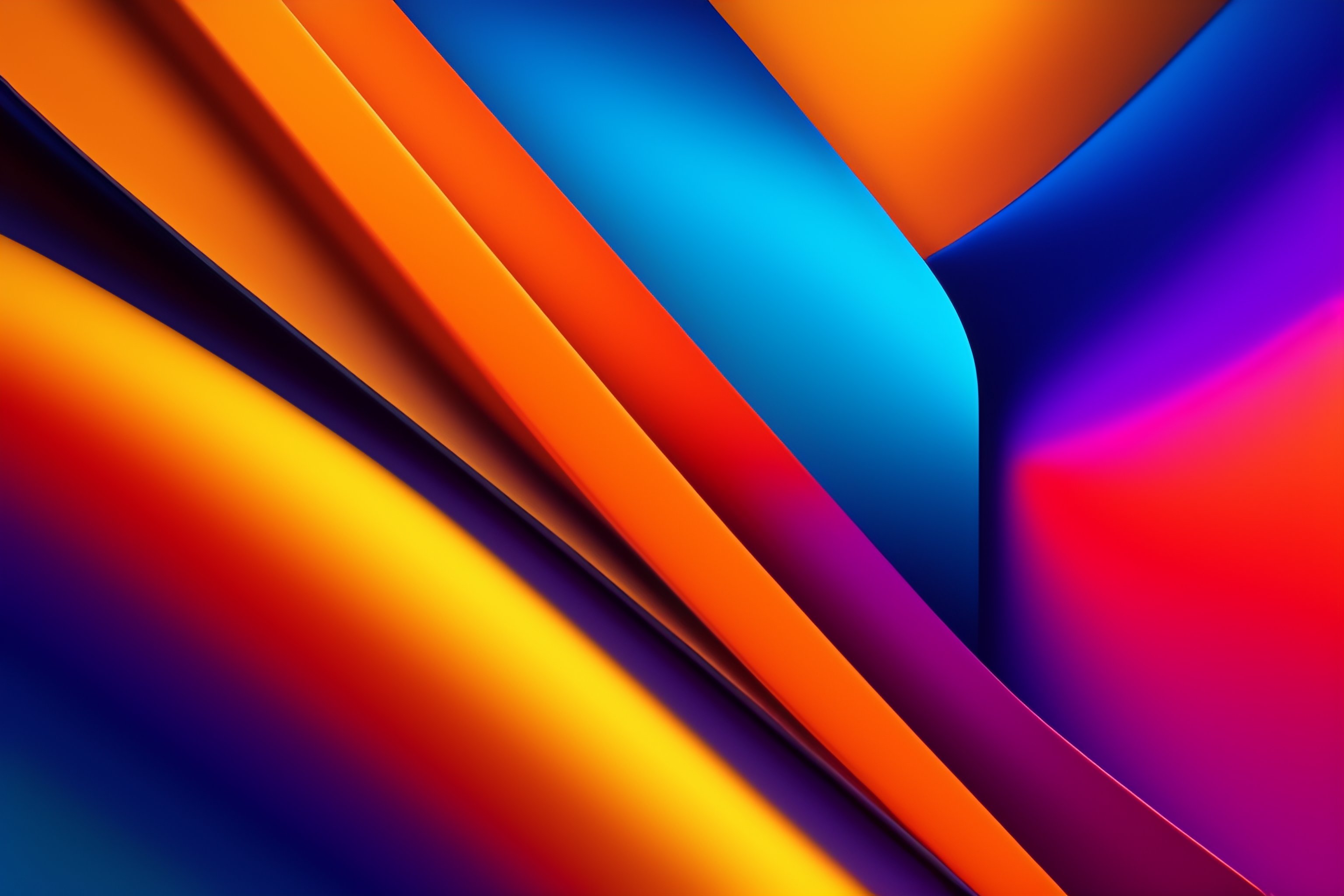 Lexica - MacOS gradient wallpaper with multiple layers and show shadows ...