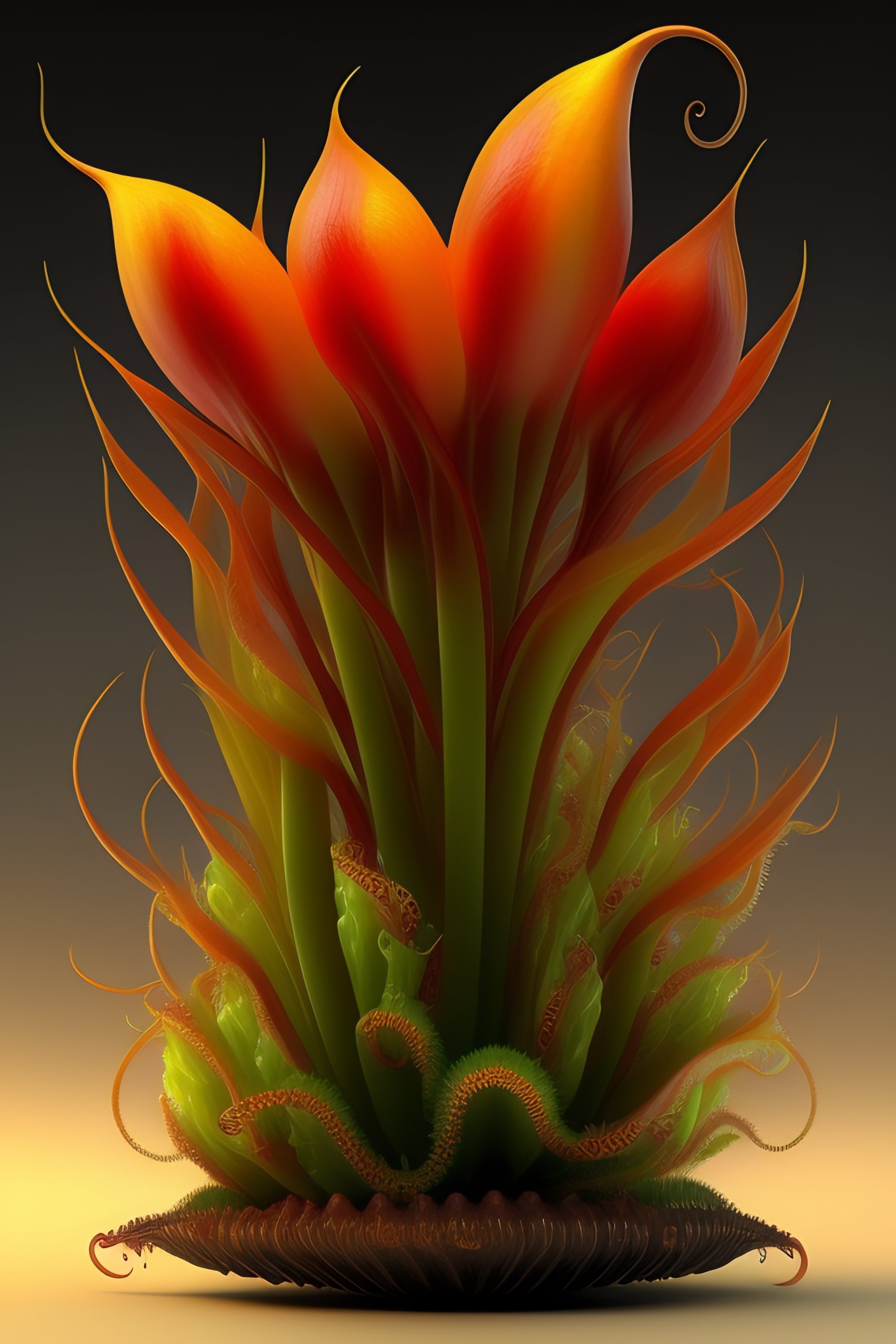Lexica - Carnivorous plant Drosophyllum lusitanicum monstruosa, scary ...
