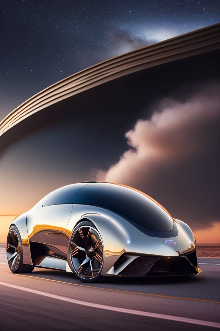 Lexica - AUTO DEL FUTURO, RINES LUJO, AERODINAMICO, ELECTRICO, MODELO ...
