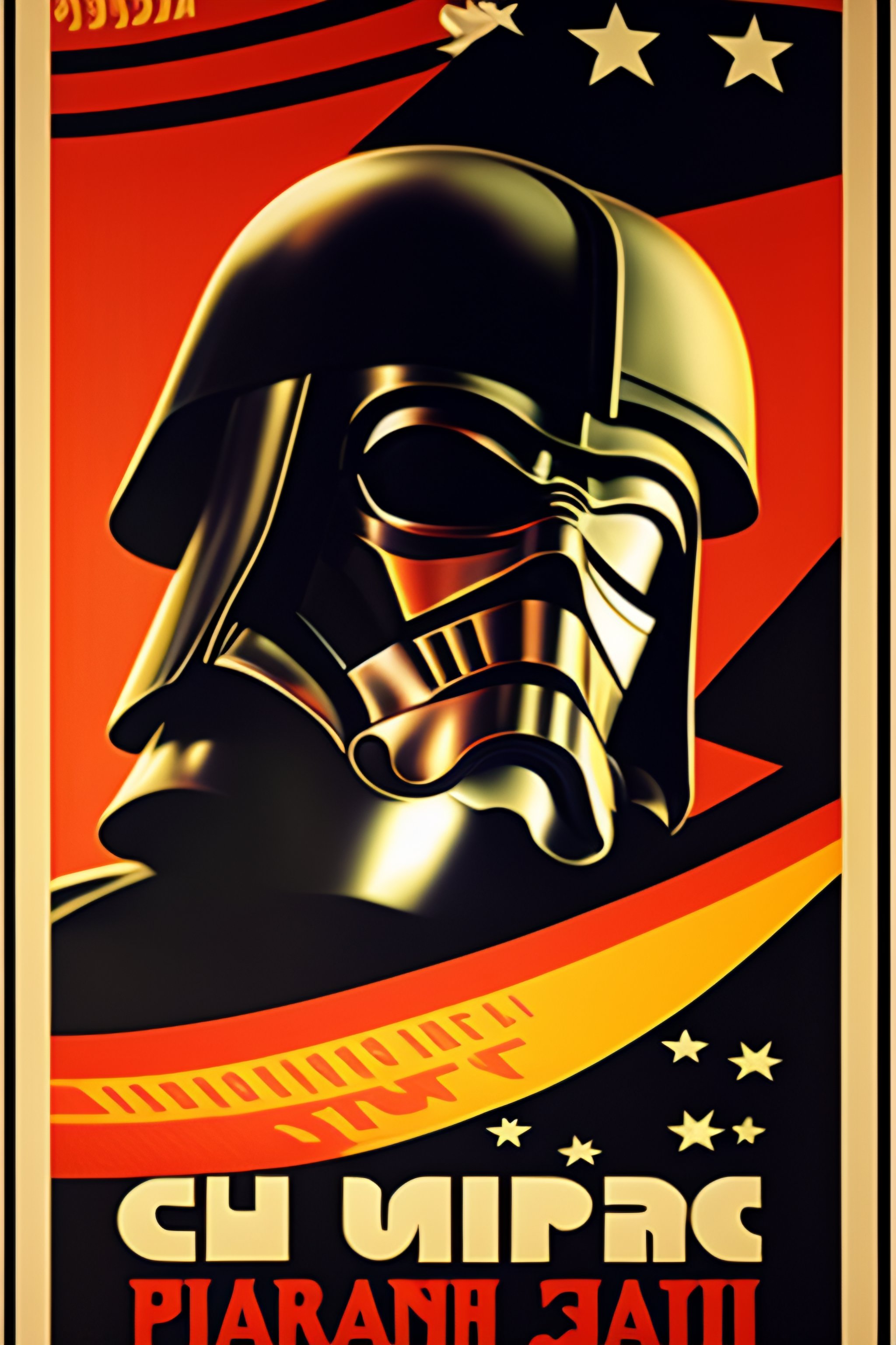 Lexica - Propaganda poster for galactic empire