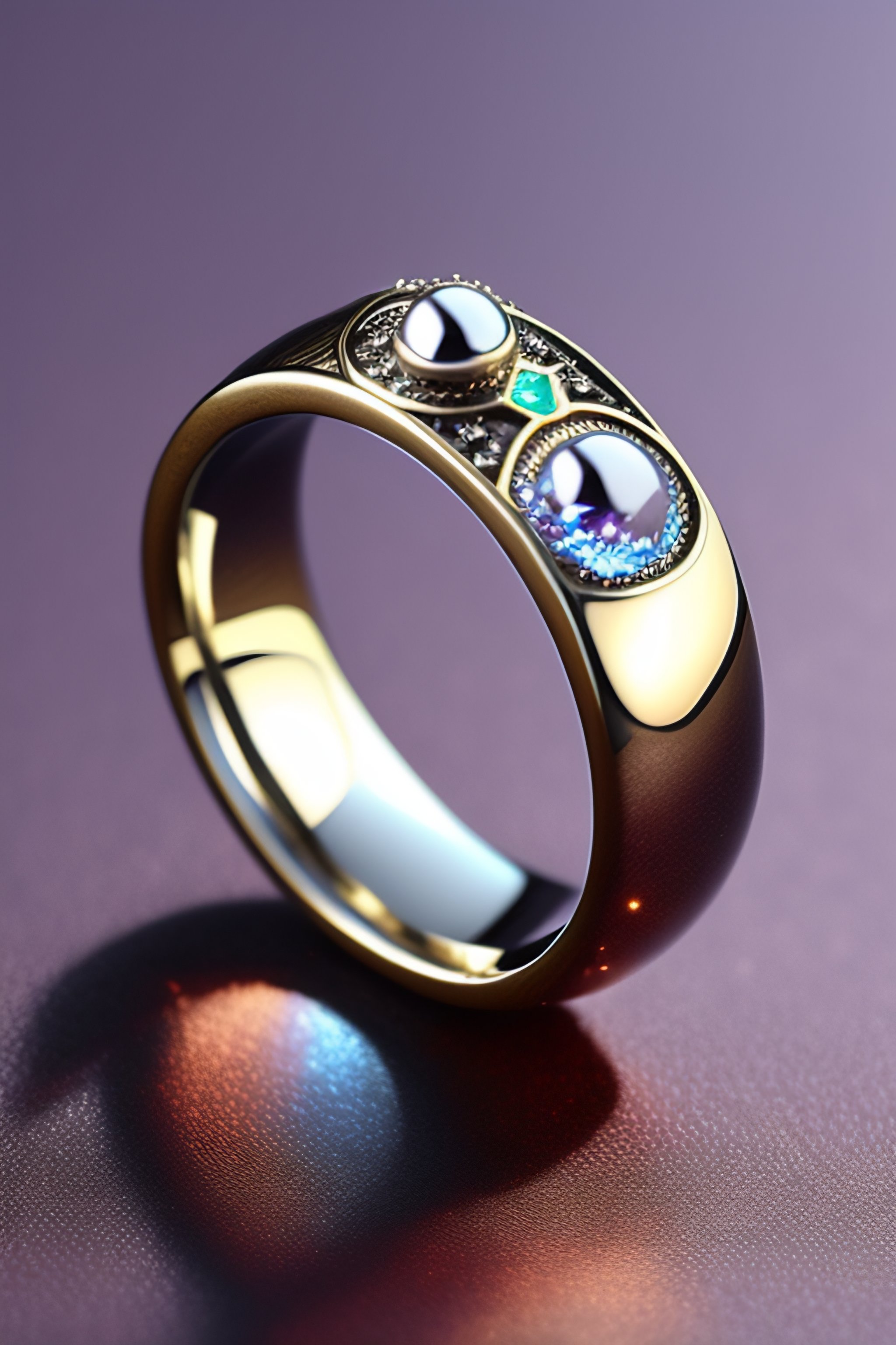 Lexica - SILVER PUNK UNIVERSE PHYSICS GIRL RING JEWELLERY JEWEL RING ...