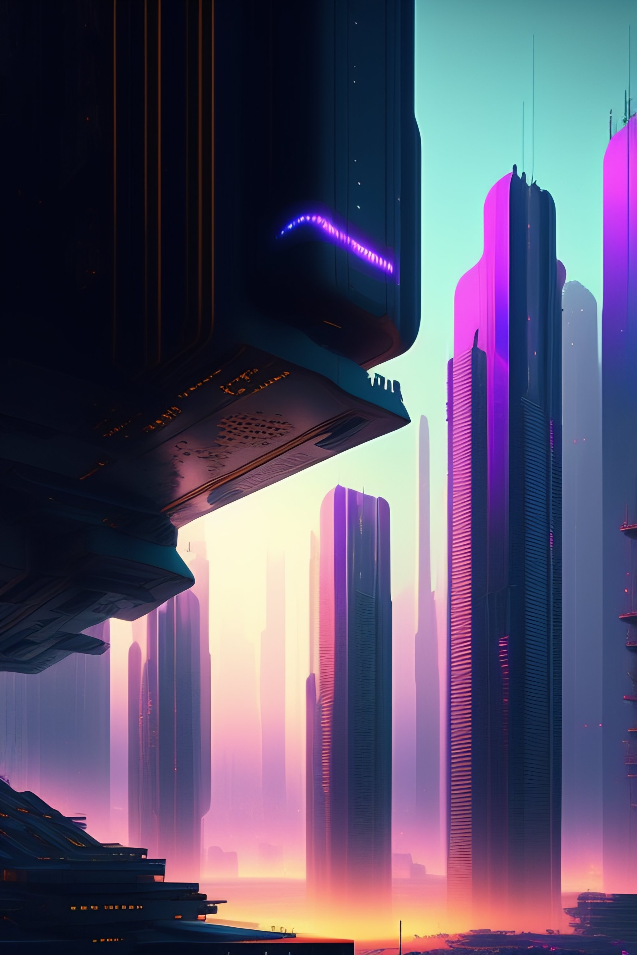 Lexica - Una ciudad cyberpunk