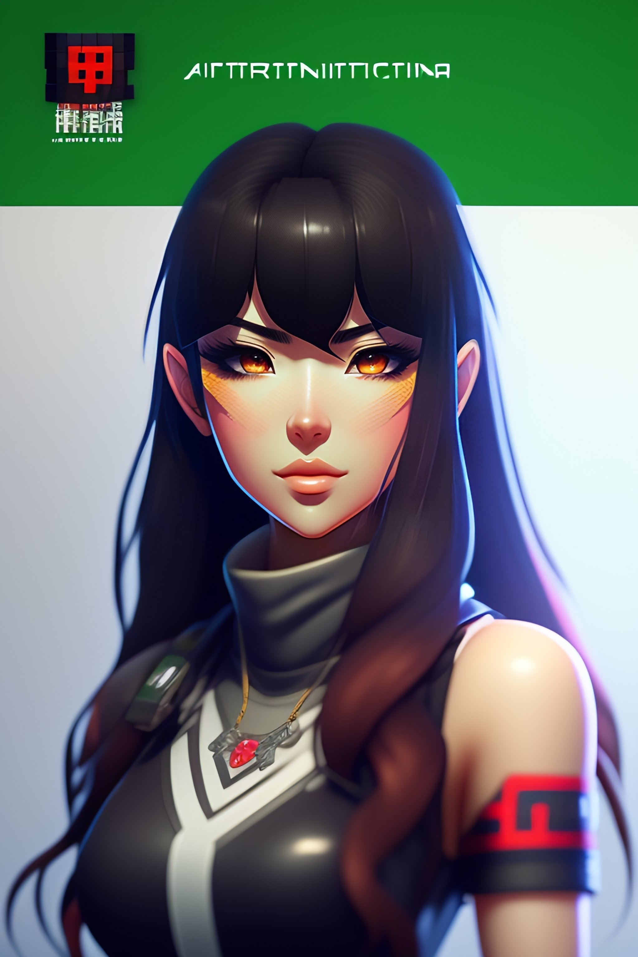 Lexica - Realistic anime female Minecraft creeper, full body pose ...