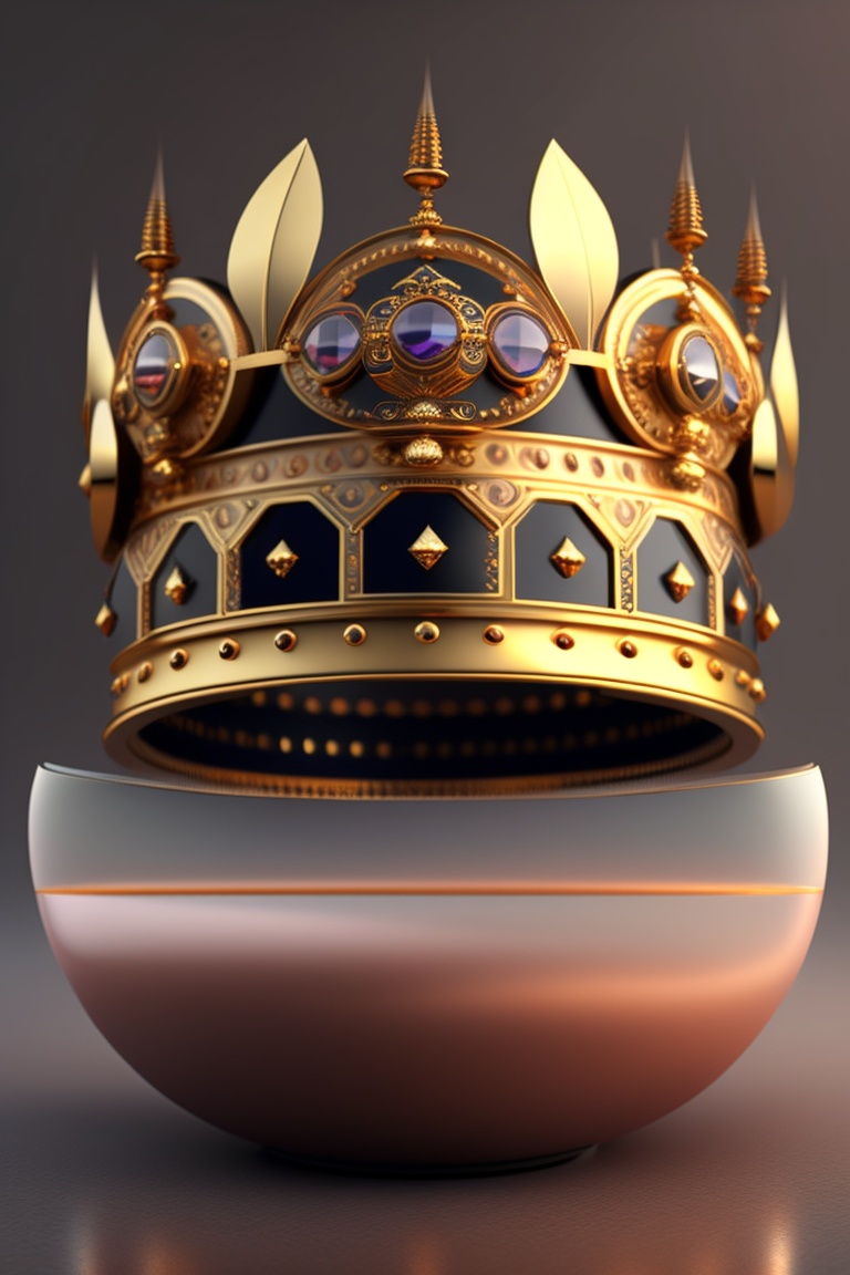 Lexica - Steampunk futuristic crown united kingdom