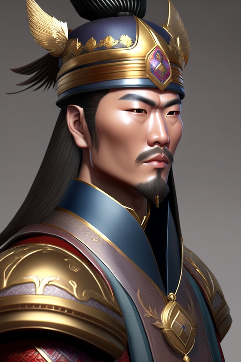 Lexica - Cao Cao in three kingdoms, well detailed, trending on ...
