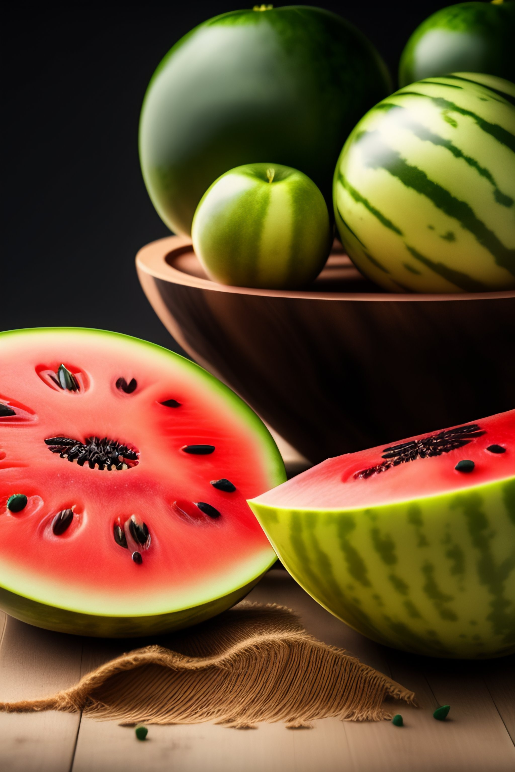 Lexica - Futuristic machine that turns watermelons into electricity