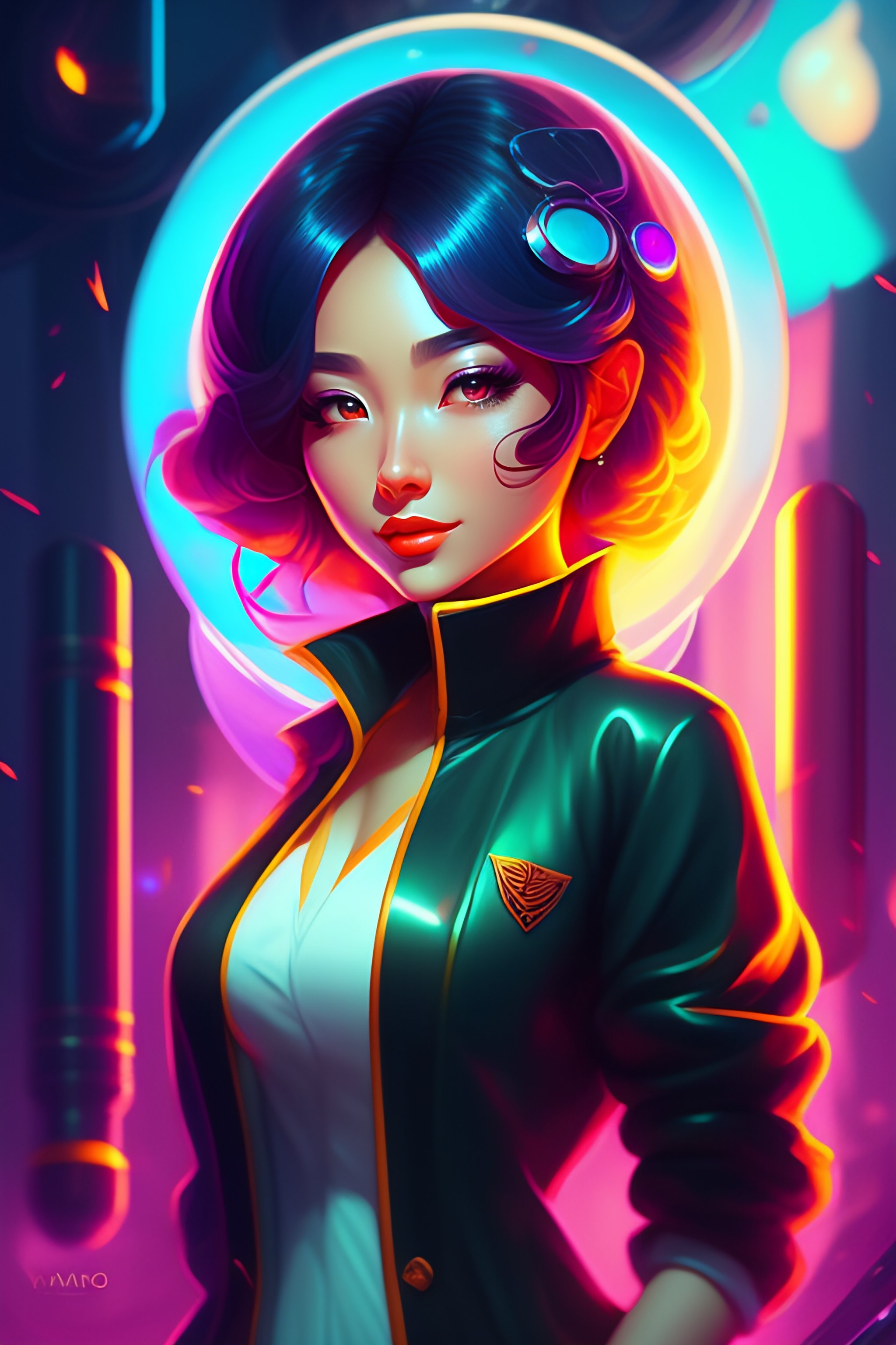 Lexica - Magic mad scientist, inside cosmic labratory, radiating a ...