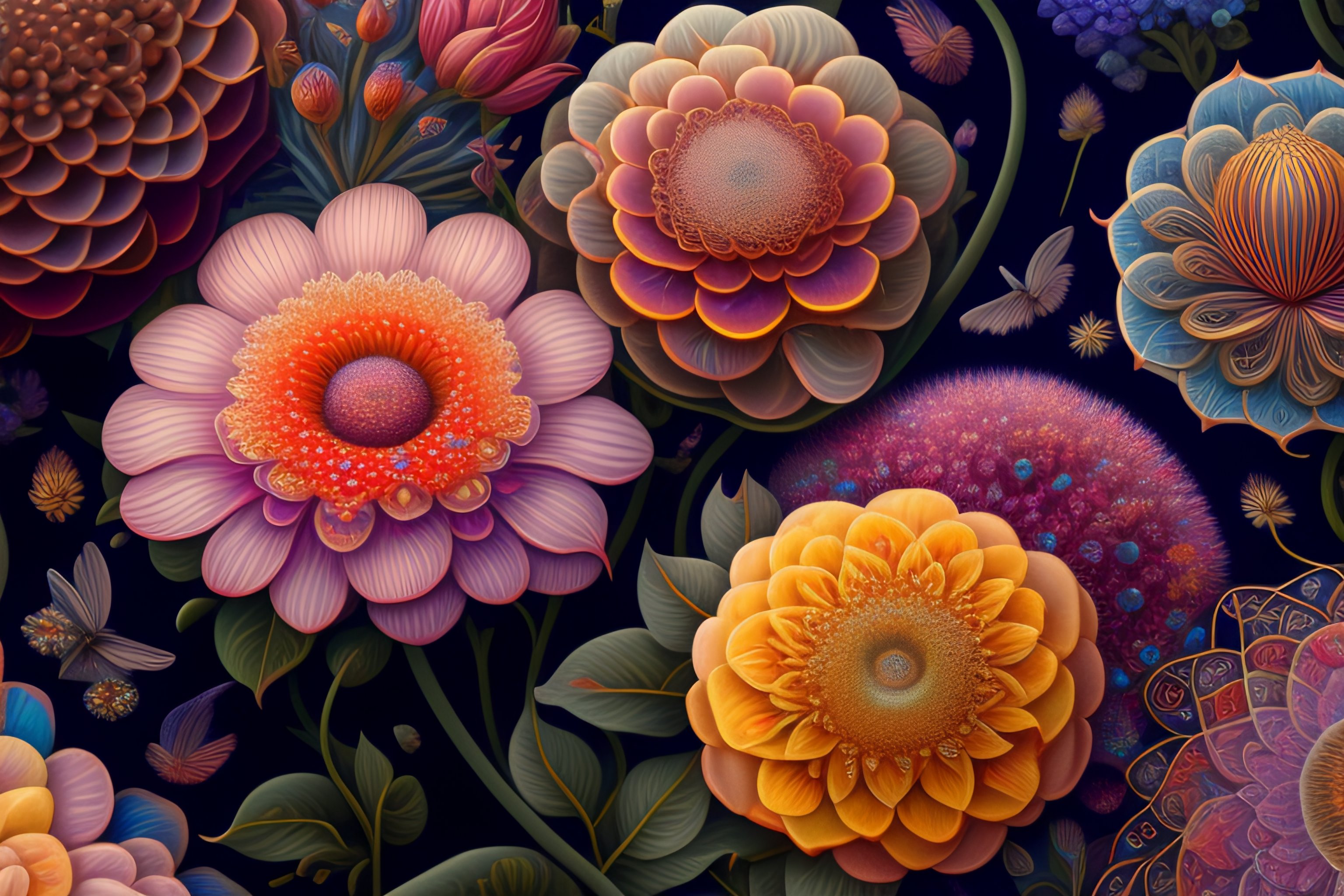 Lexica - An ultra hd detailed painting of many different types of ...