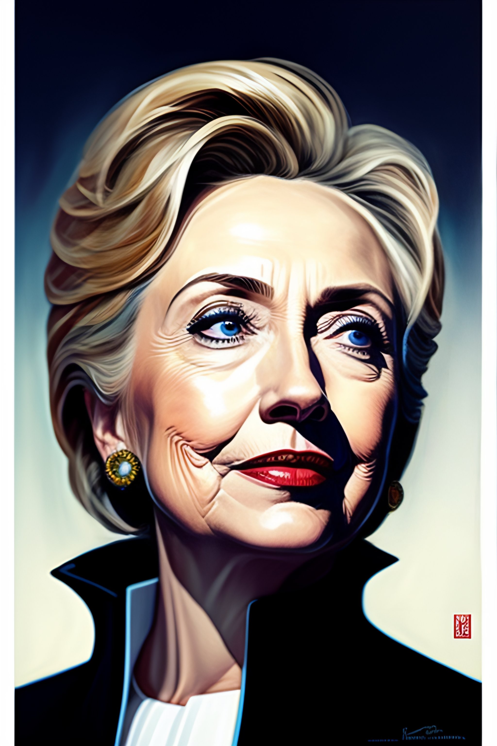 Lexica - Hillary clinton by Bastien Joao Ruas