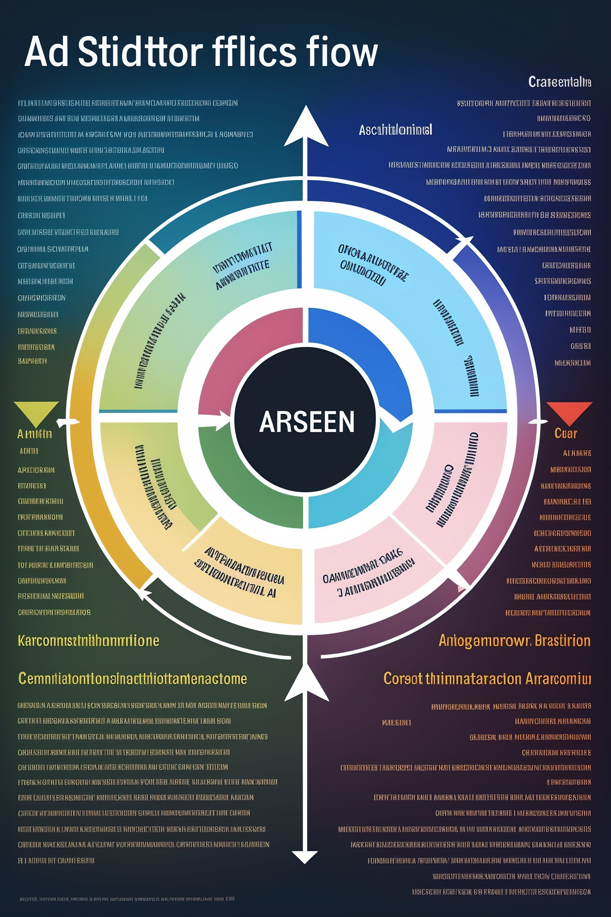 Lexica - A circular arrow flow chart made up of three arrows in a ...