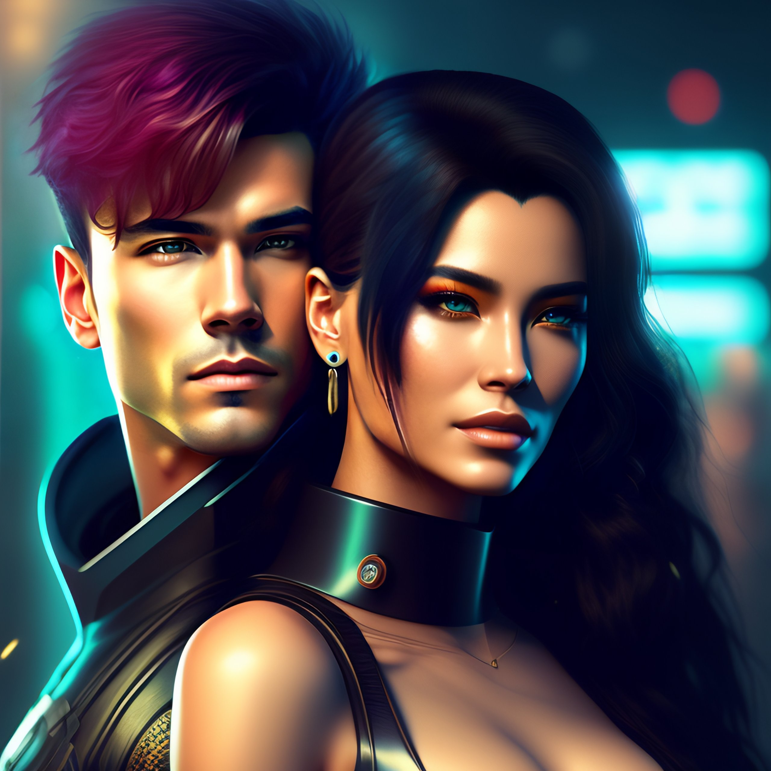 Lexica - Cyberpunk couple
