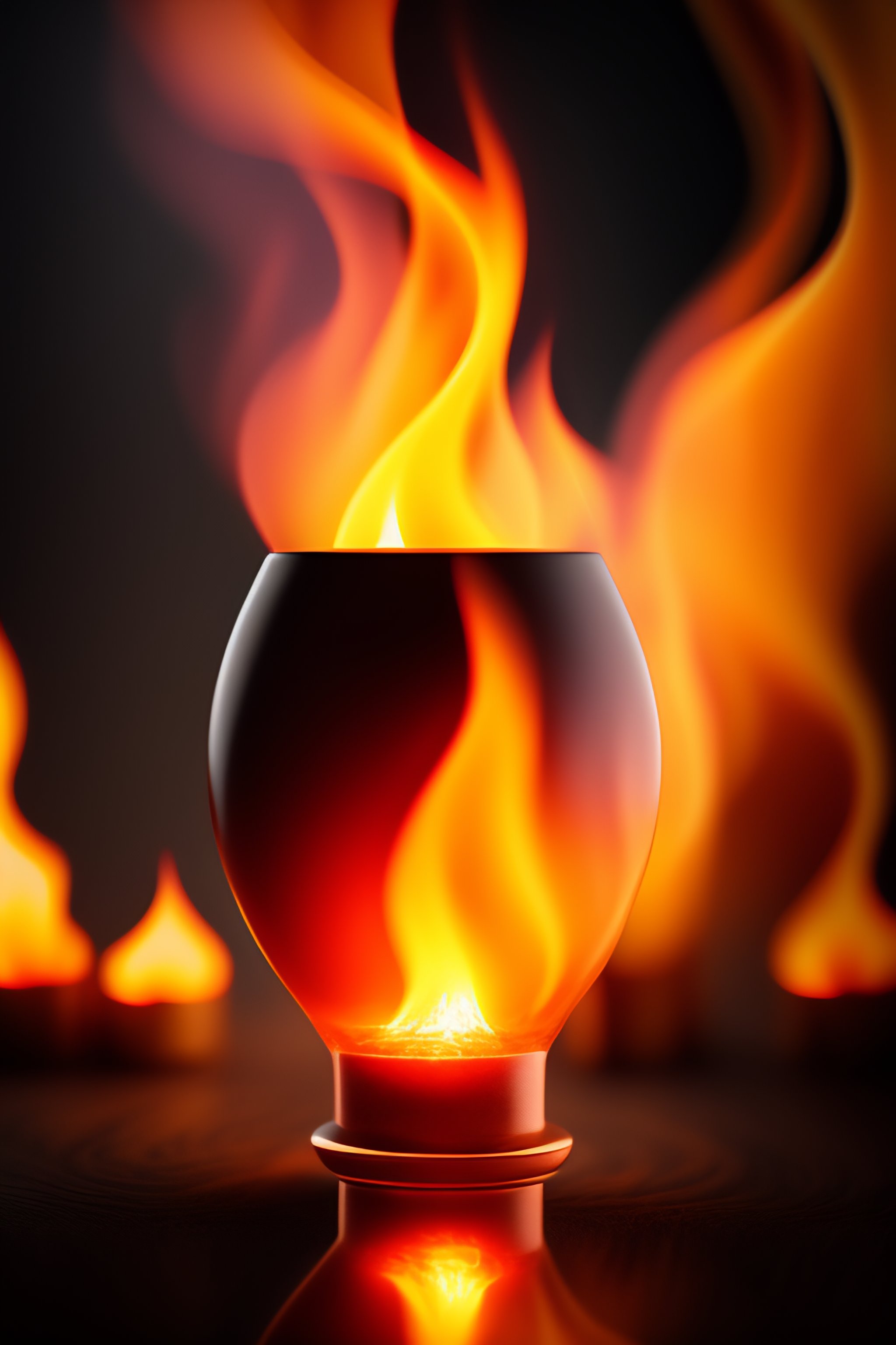 Lexica - Human-shaped flame, fire, detailed, ultra-realistic ...