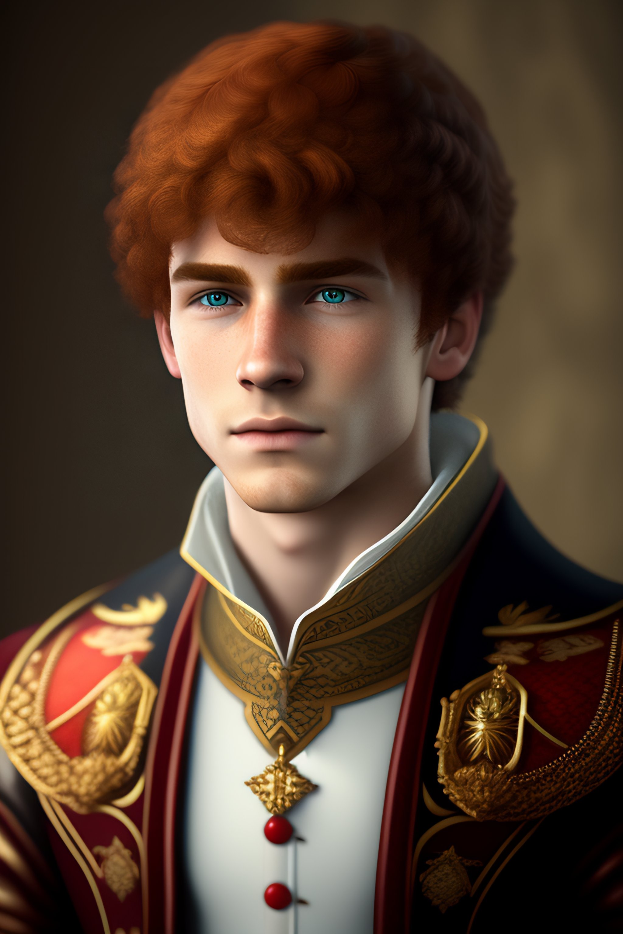 Lexica - Portrait realistic 16 years old irish redhaired caucasic boy ...