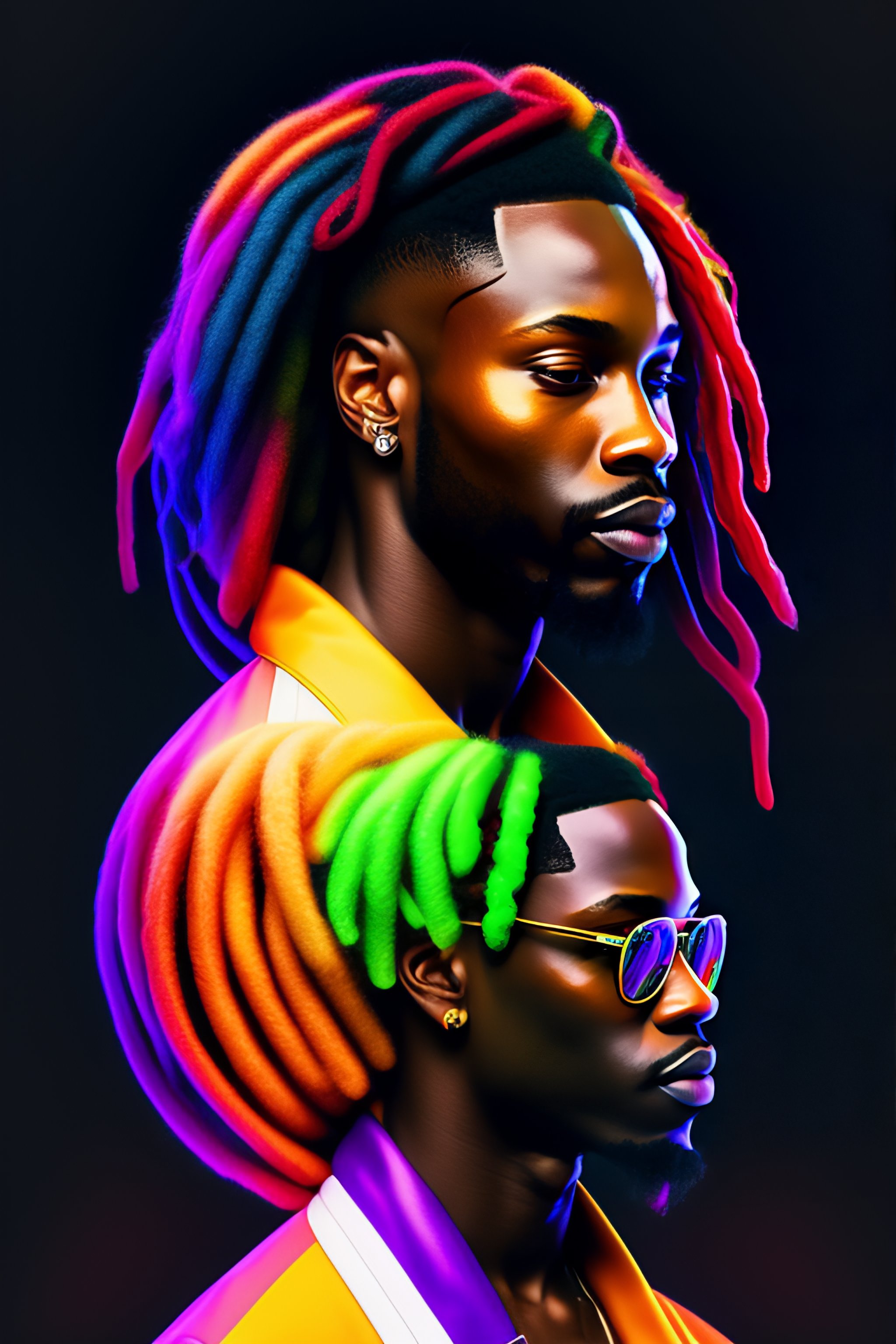 Lexica - A nigerian american male with locs trading stocks with ...