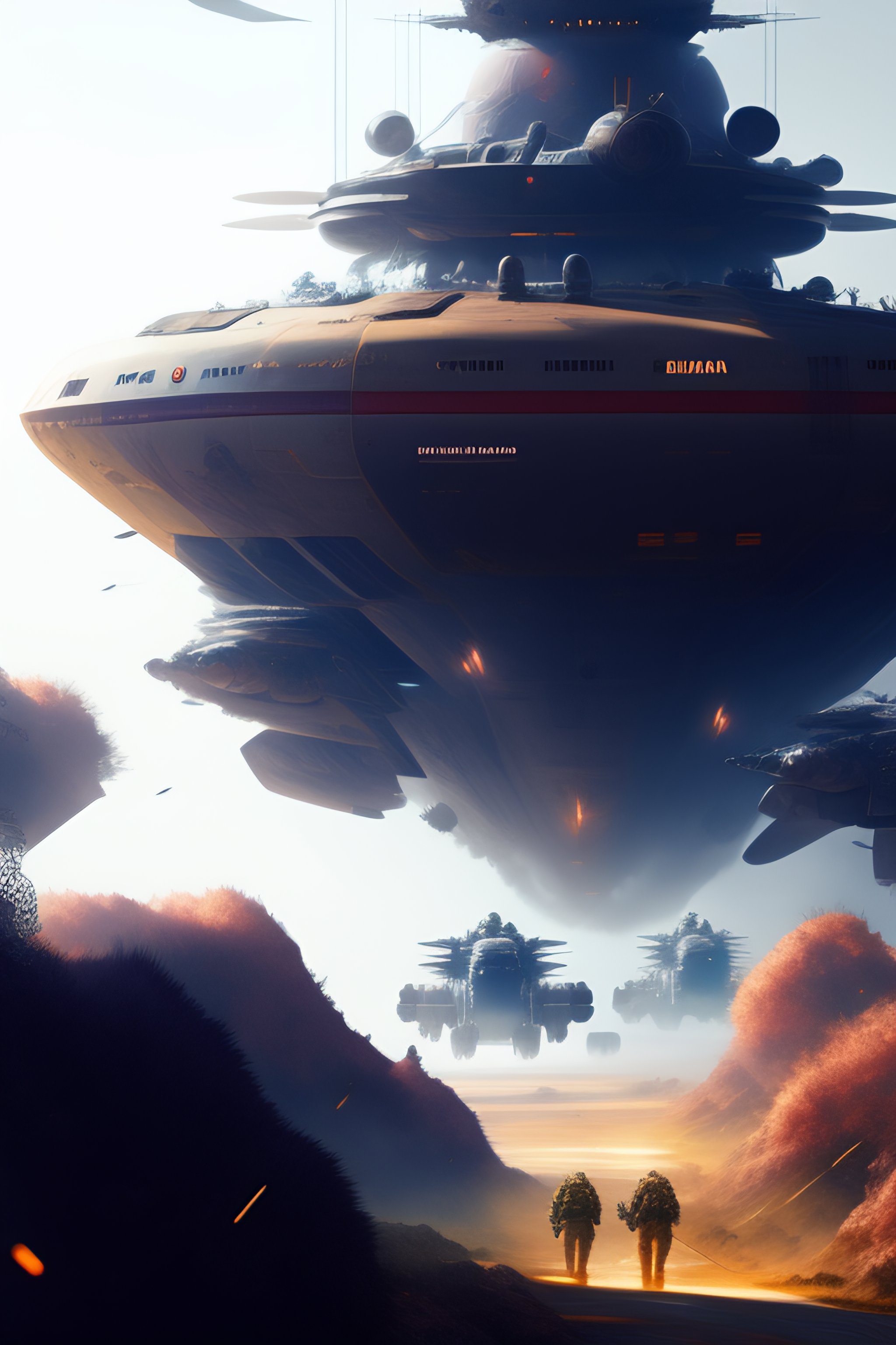 Lexica - War, battle field background, chrome, bright art masterpiece ...