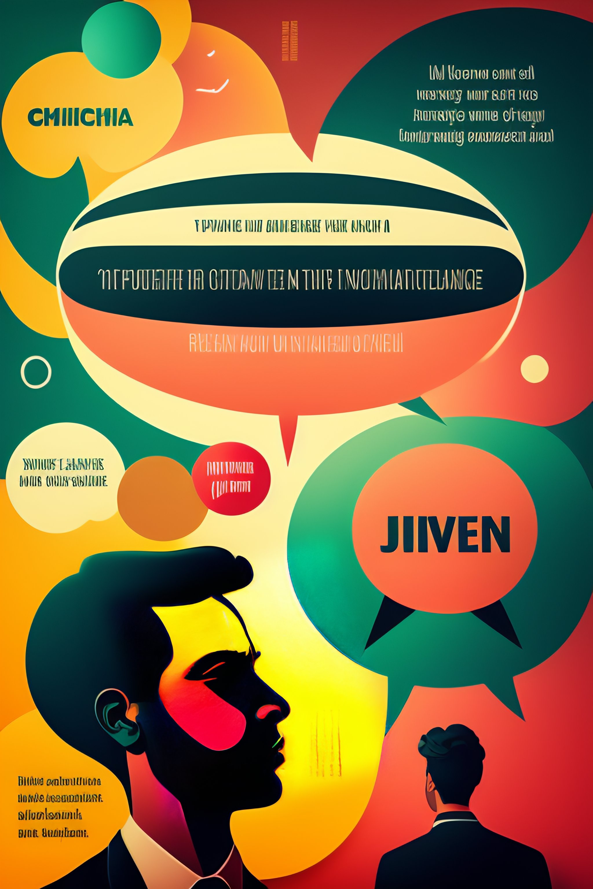 Lexica - A speech bubble with text in multiple languages, representing the exchange of ideas and ...