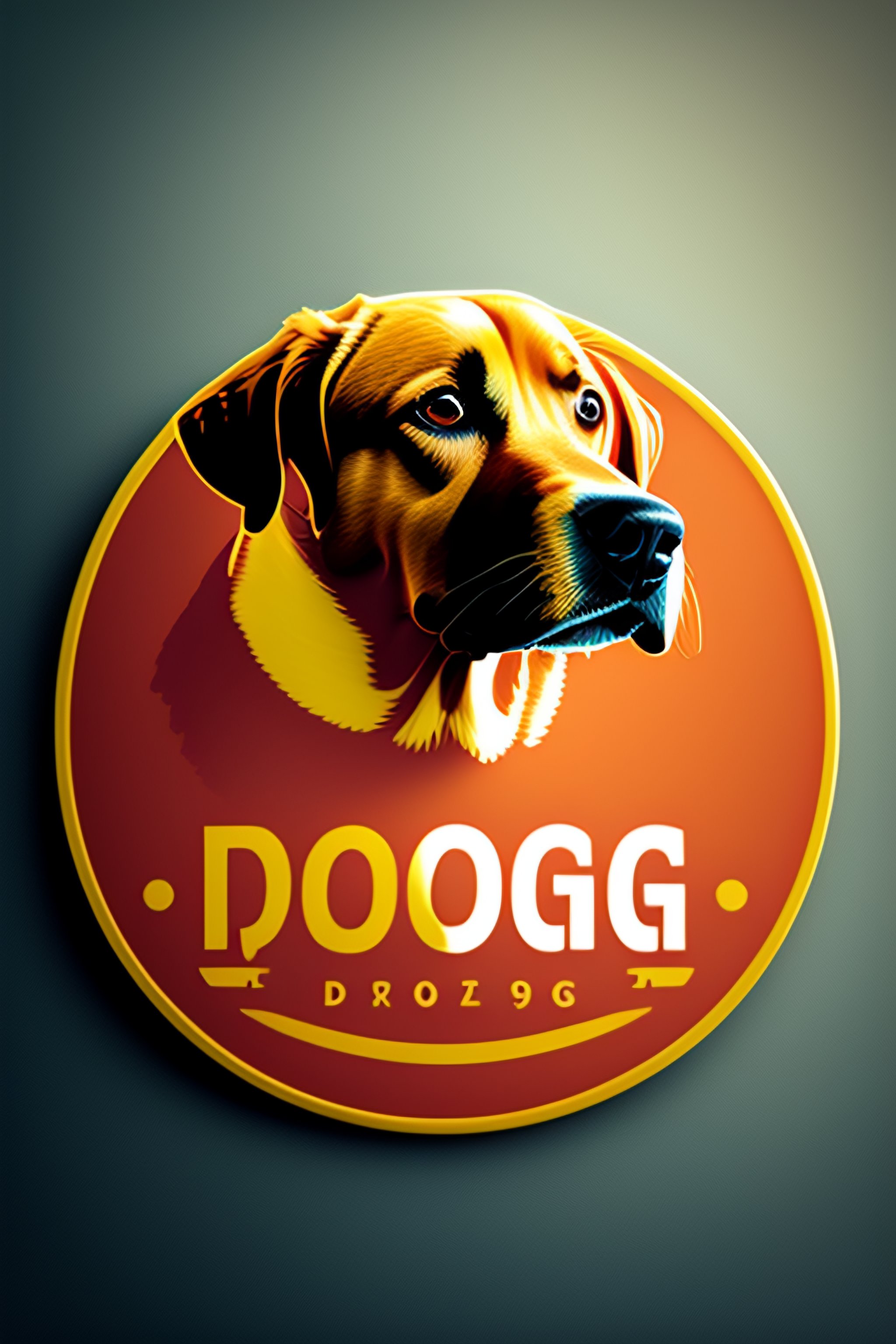 Lexica An Happy Dog Business Logo 